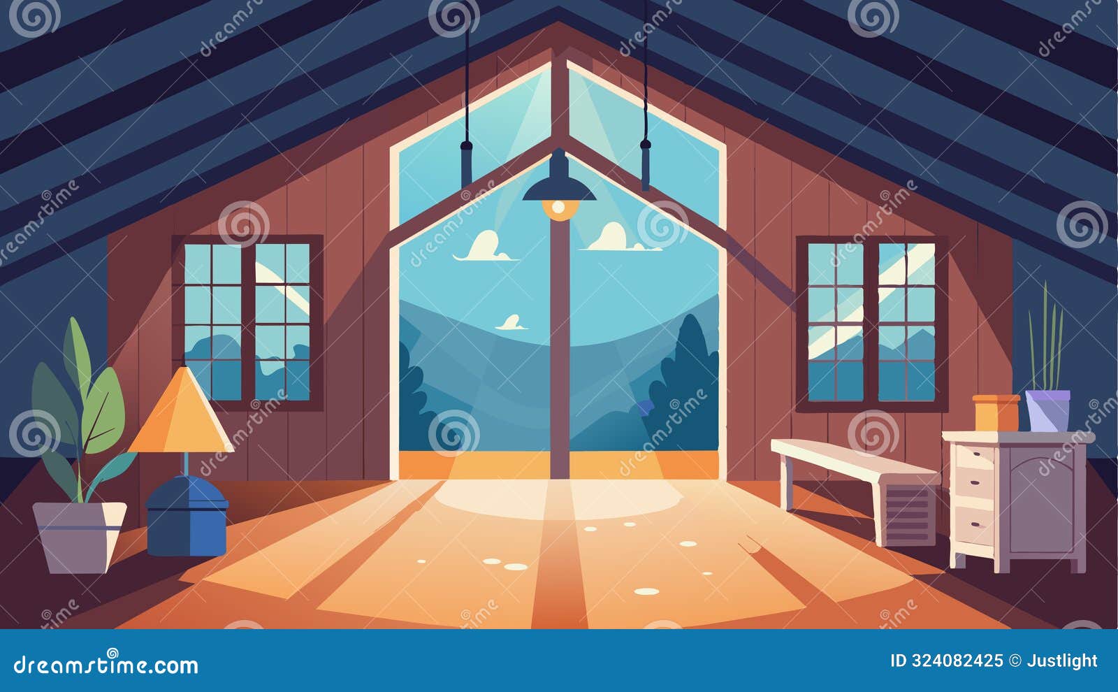 Natural Light Pours in through the Barns Windows Providing a Bright and ...