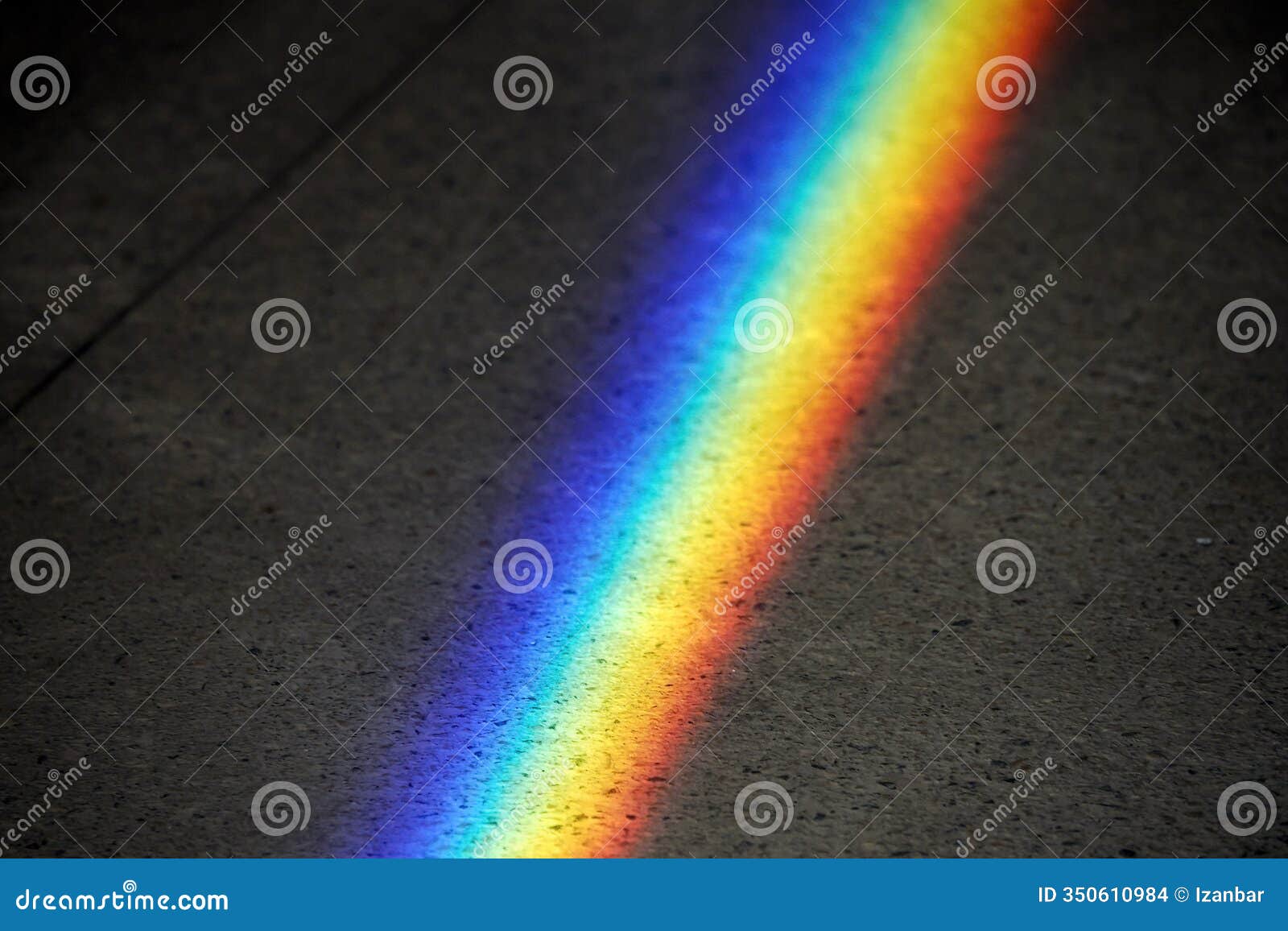 Natural Light Refraction in Rainbow Inside Ancient Stone Building Stock ...
