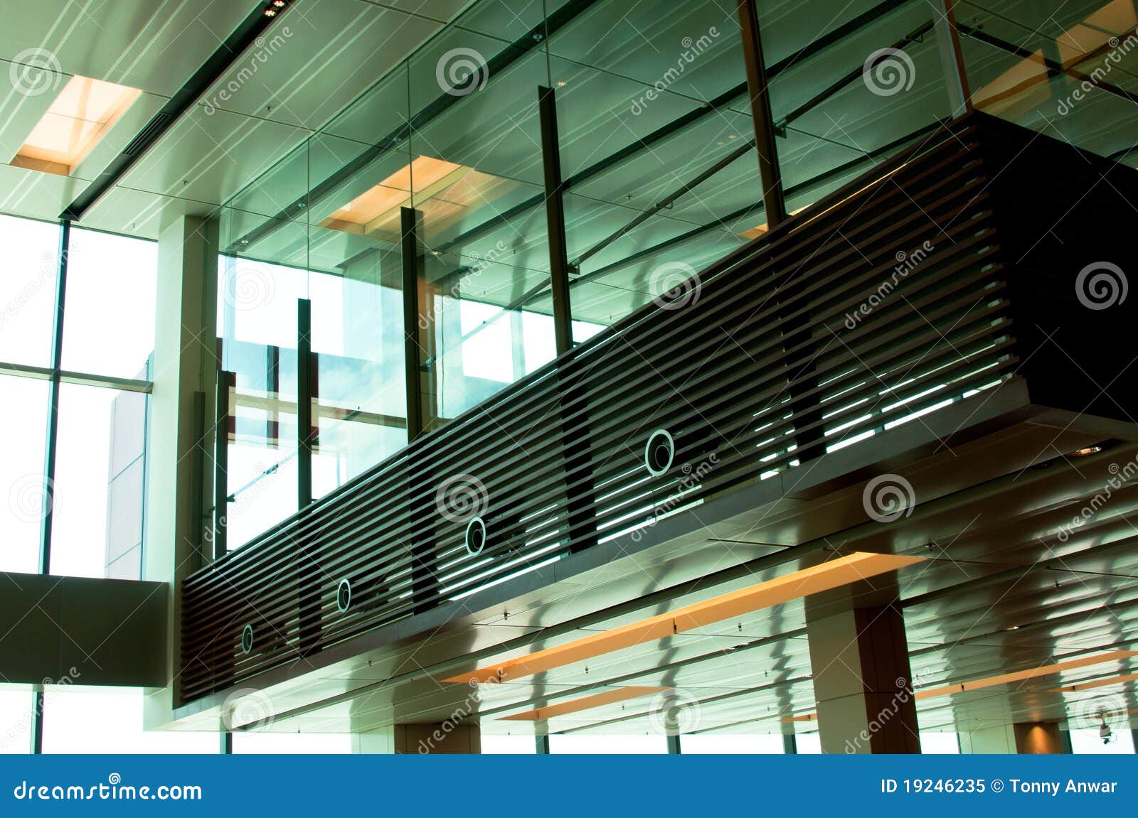 Natural Lighting Interior Design Stock Image - Image of structure ...