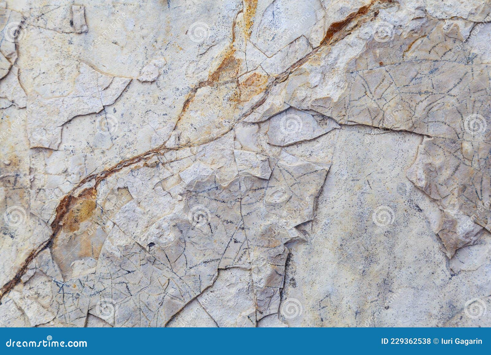 Natural Limestone. Rough Textured Surface. Background for Blank or ...