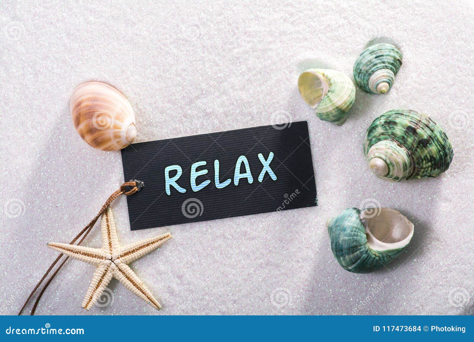 Label with relax stock photo. Image of summer, tropical - 117473684