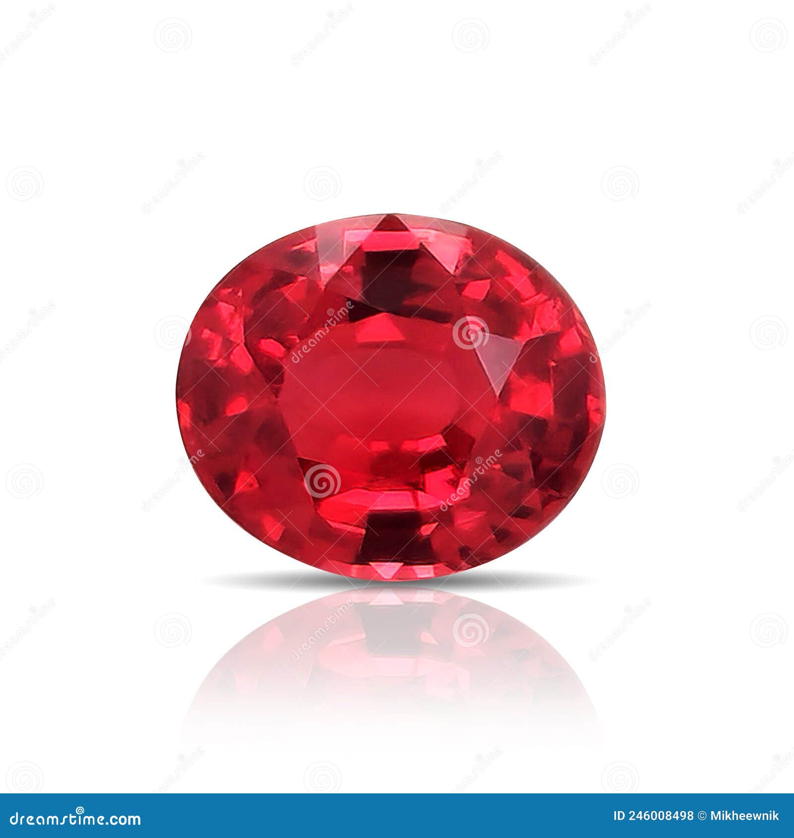 Natural Mahenge Spinel Gemstone Stock Photo - Image of carat, rich ...