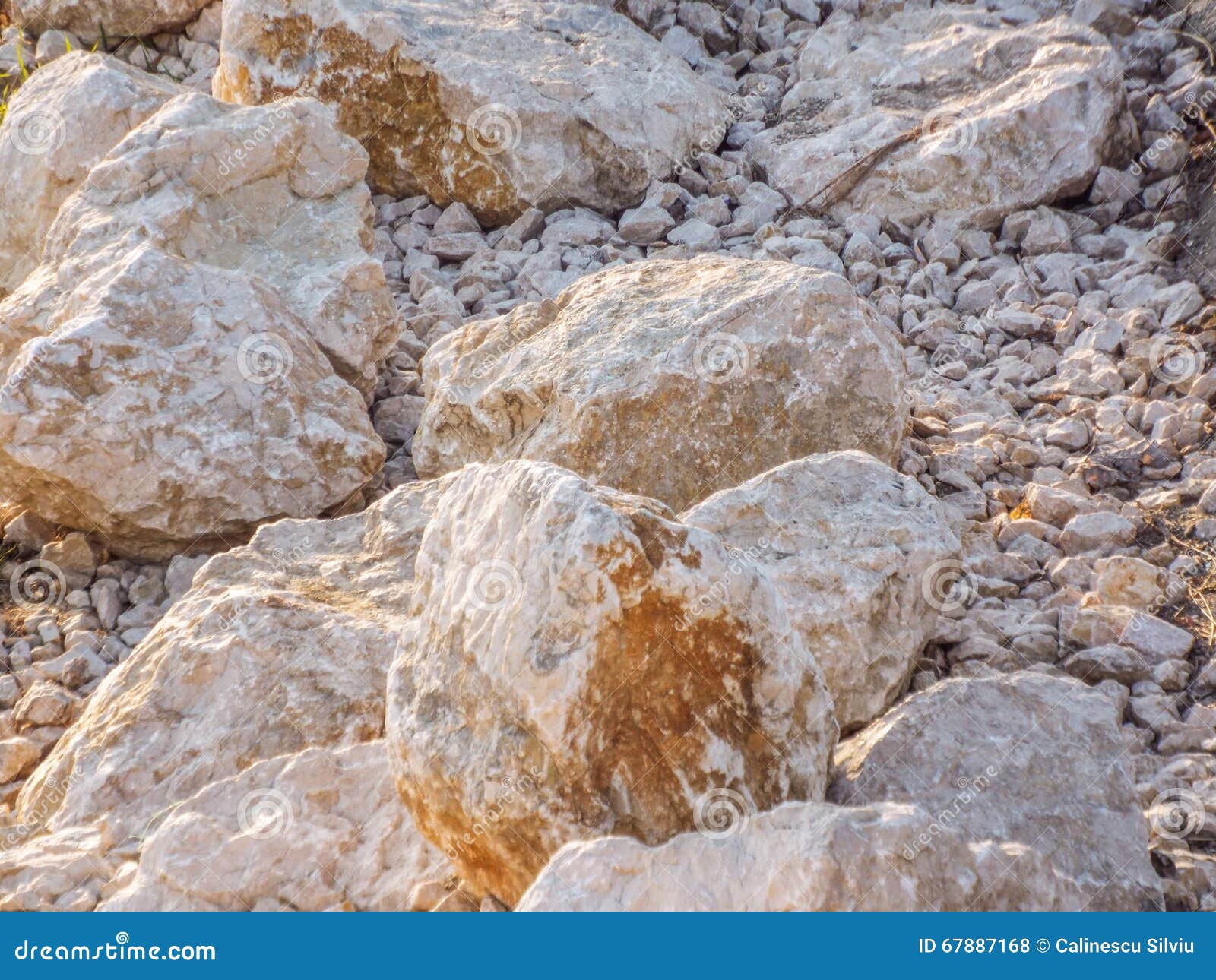 Natural Marble Rough Stones Details Stock Photo - Image of garden ...