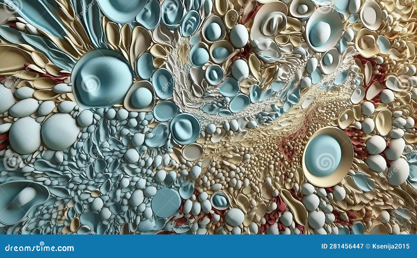 Natural Mativ, Abstract Volumetric Background. Texture on the Theme of ...