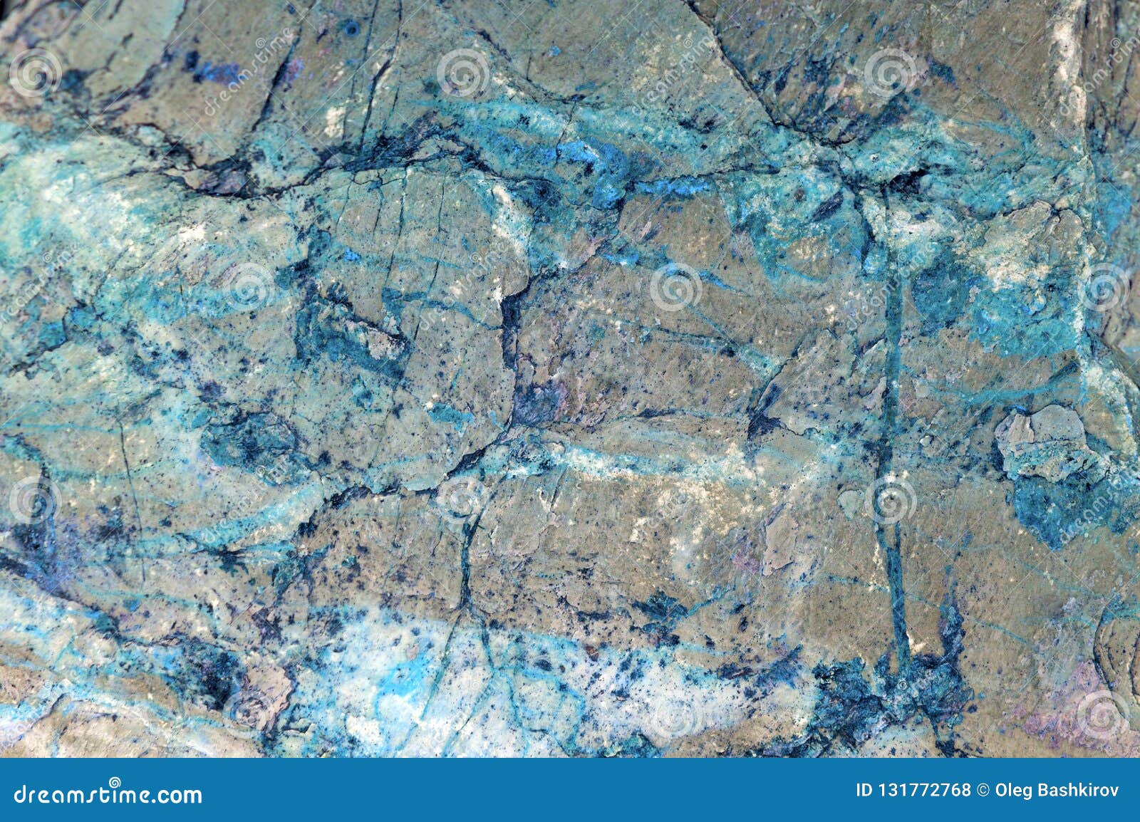 Natural Mineral Grey Stone with Blue Streaks As Texture or Background ...