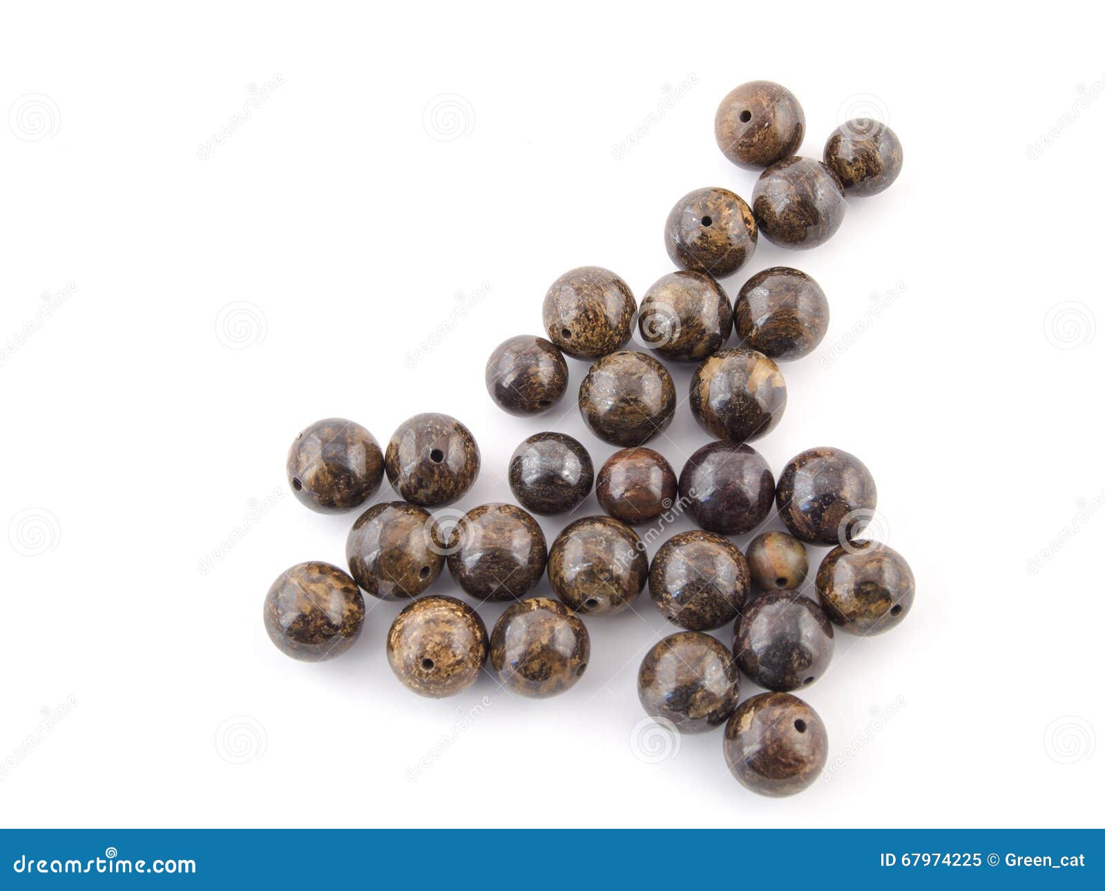 Tumbled Alunite Stone On Dark Background Stock Photography ...