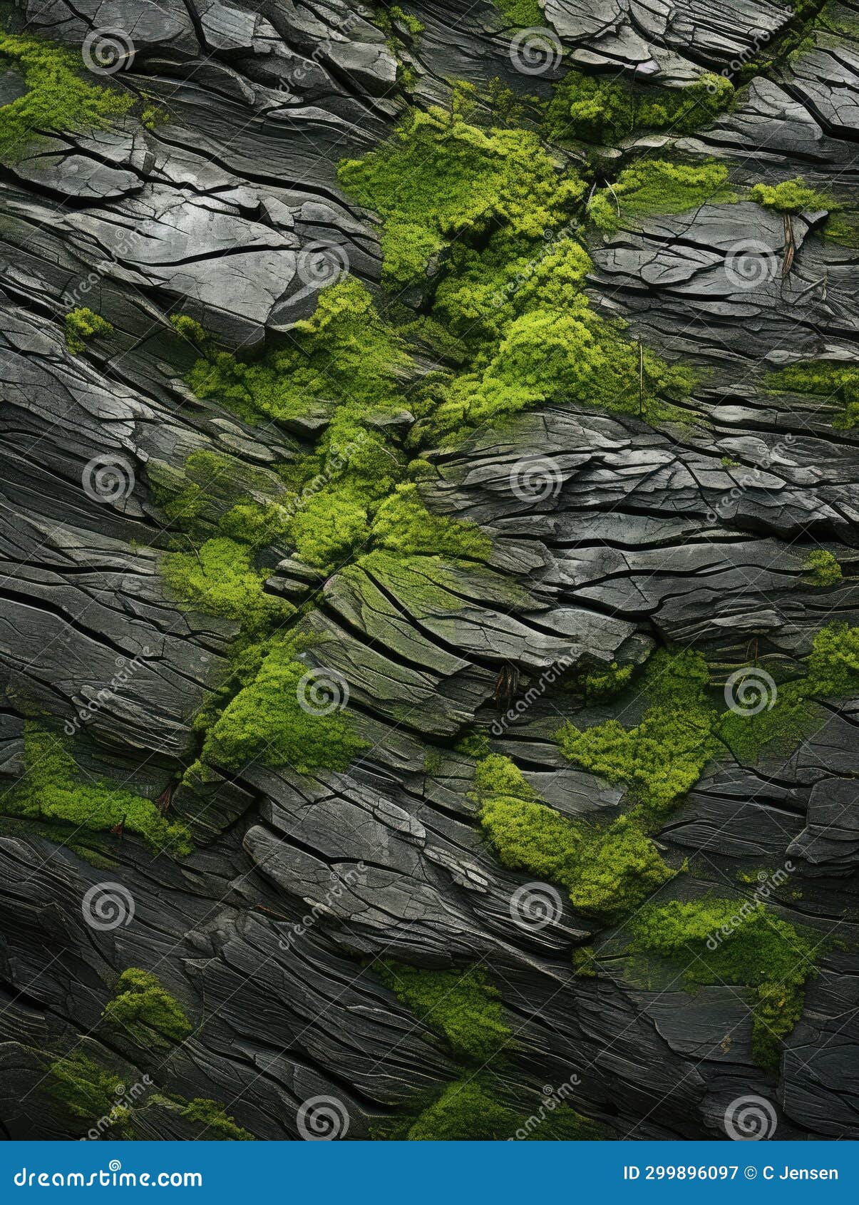 Natural Mossy Rock Texture Macro Abstract Nature Background Backdrop ...