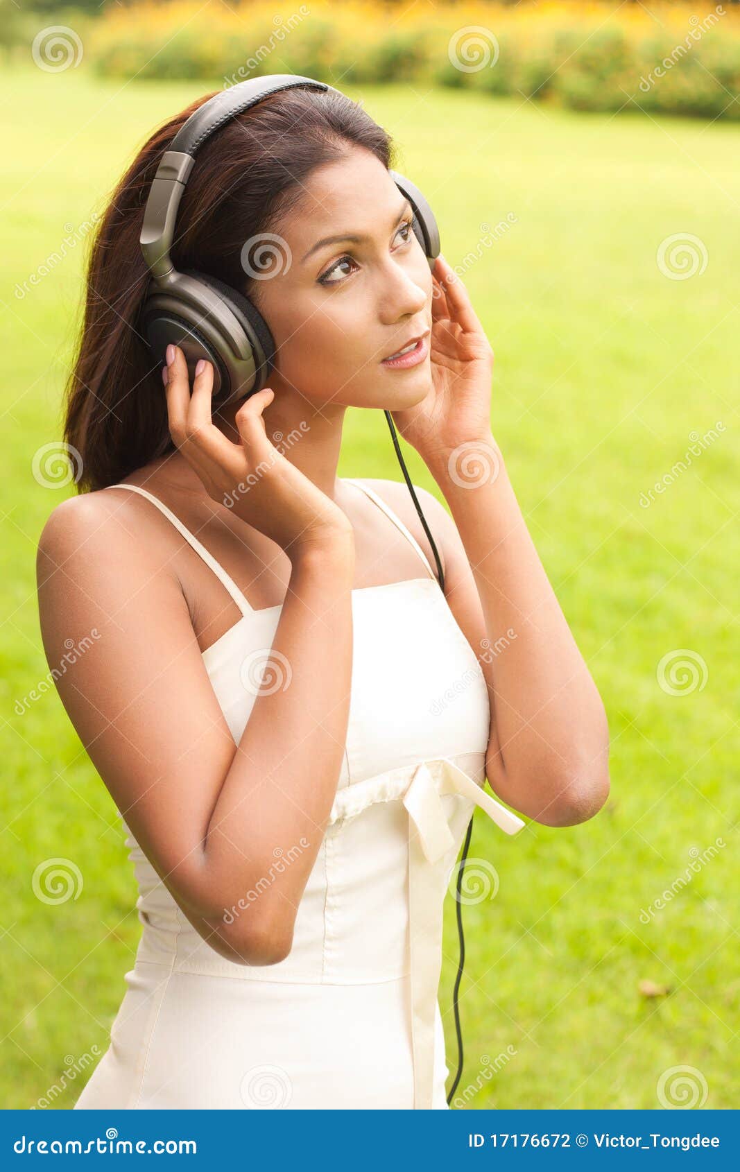 Natural music stock photo. Image of attractive, girl - 17176672