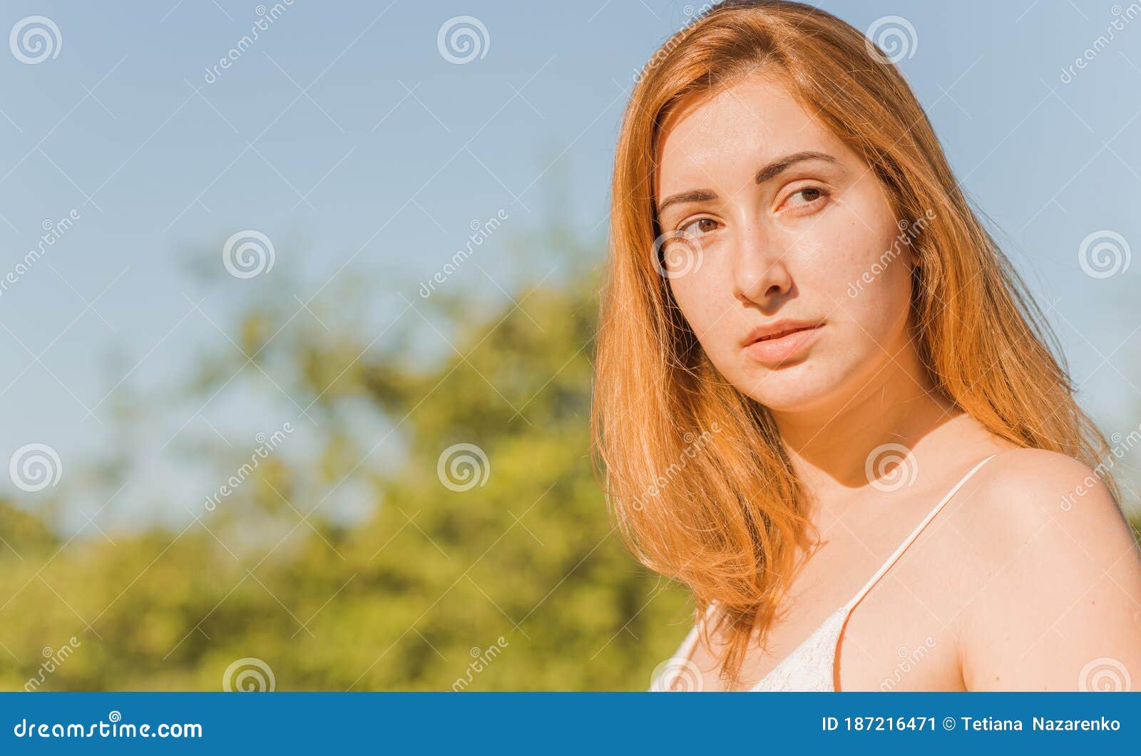 Natural No Make Up Womans Look Stock Image Image Of Female Body