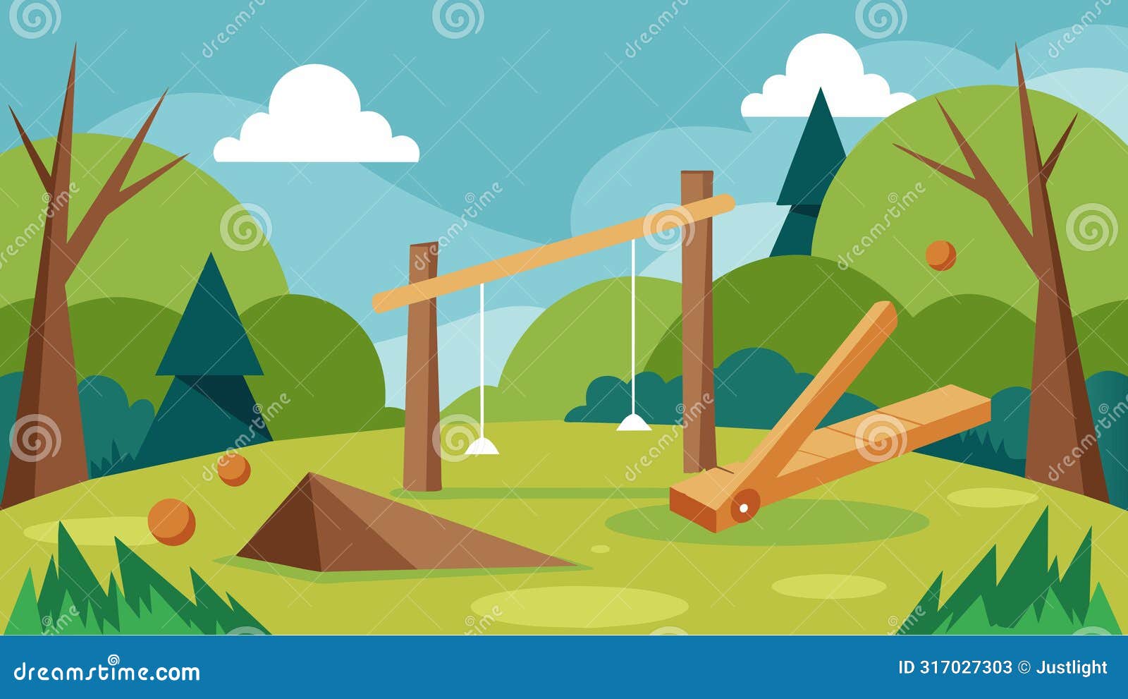 A Natural Obstacle Course Complete with Fallen Logs and Low Hanging ...