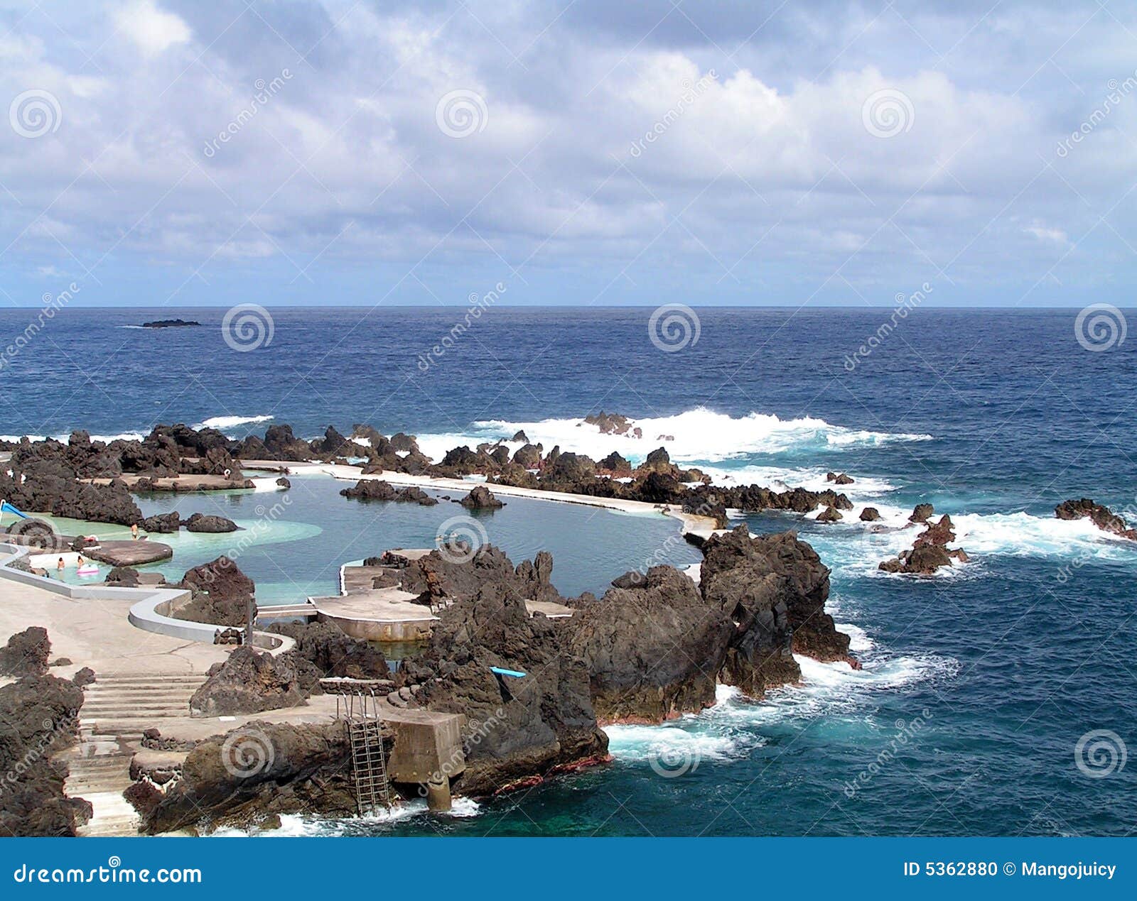 Natural Ocean Pools. Madeira Stock Photo - Image of empty, discovering ...