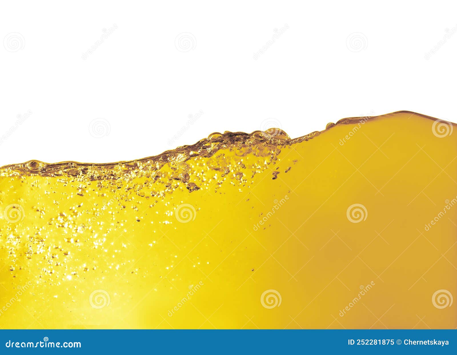 Natural Organic Cooking Oil on White Background Stock Image - Image of ...