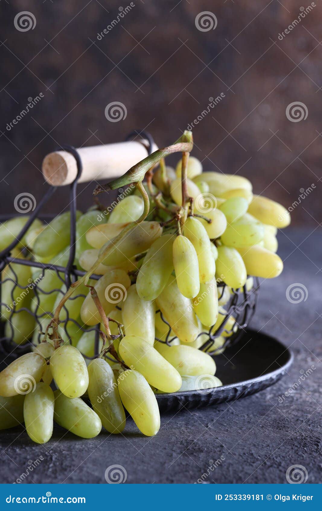 Natural organic grapes stock image. Image of organic - 253339181