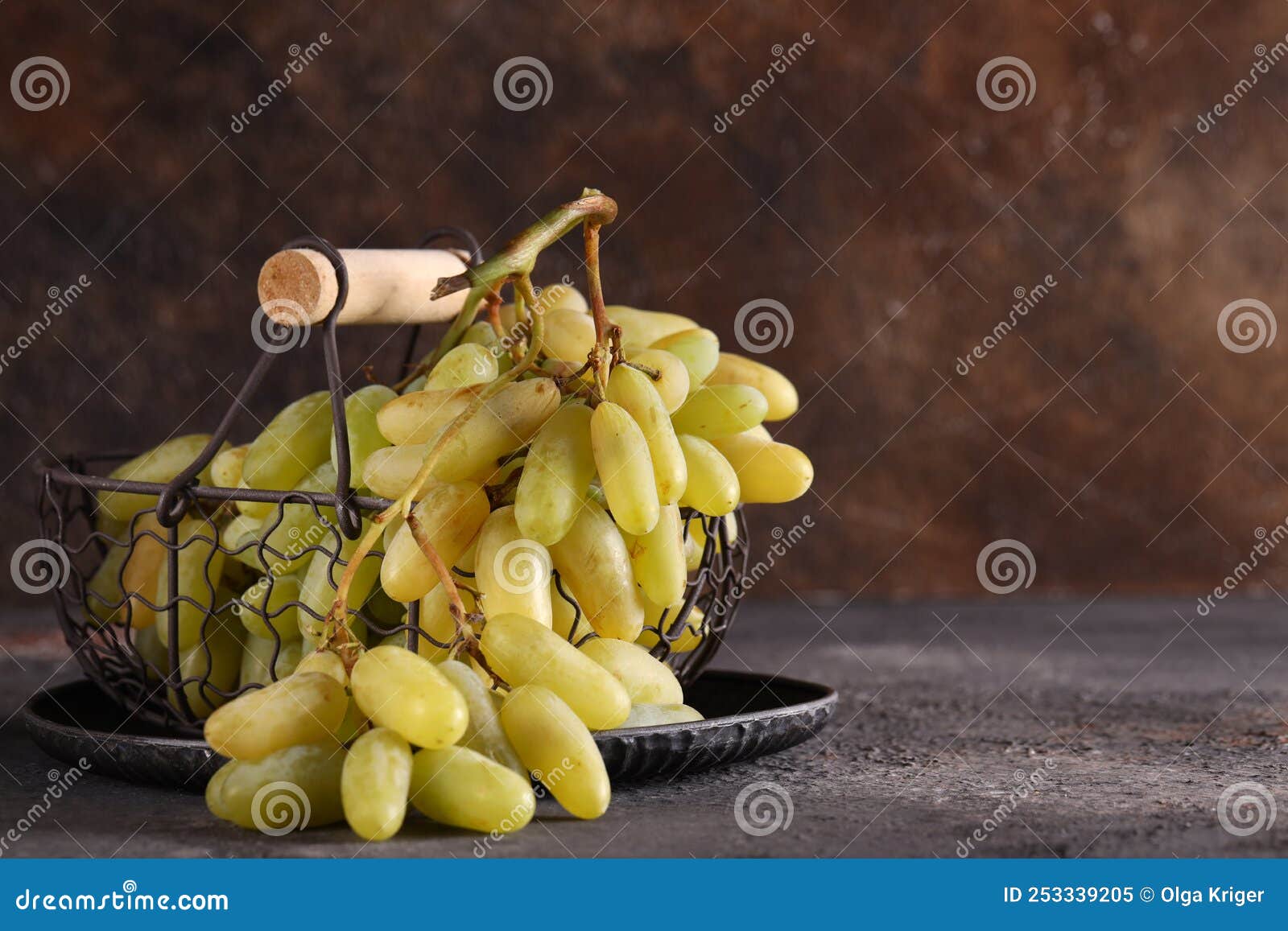 Natural organic grapes stock image. Image of healthy - 253339205