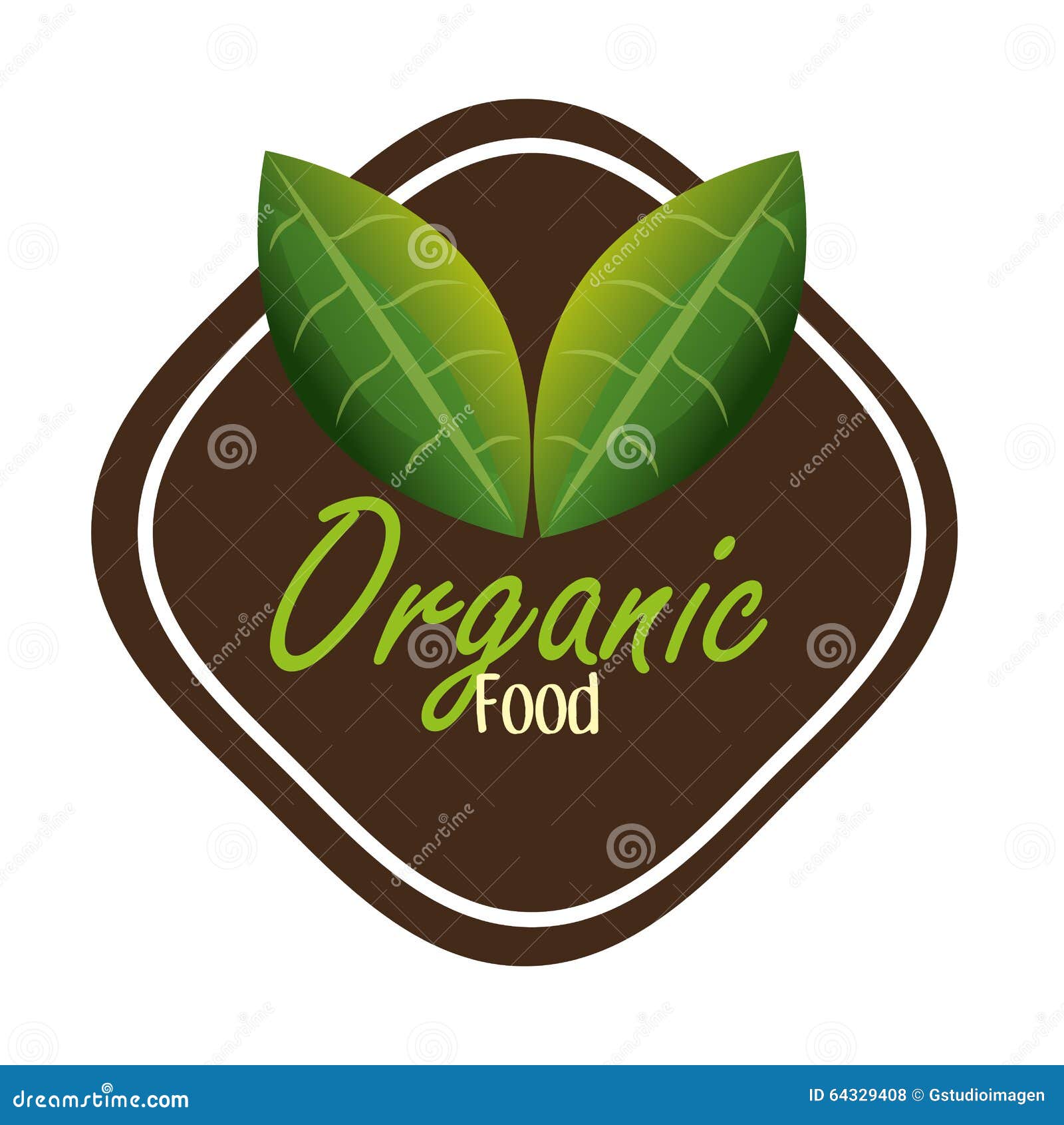 Natural and Organic Product Stock Illustration - Illustration of ...