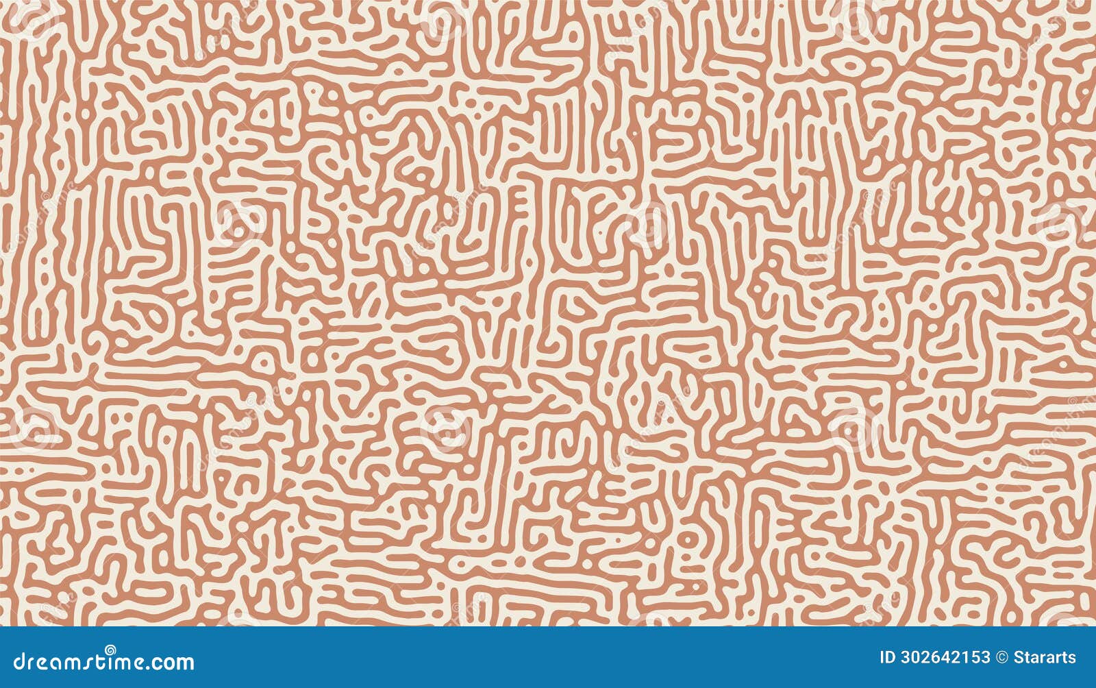 Natural Organic Turing Lines Pattern Backdrop Design Stock Vector ...