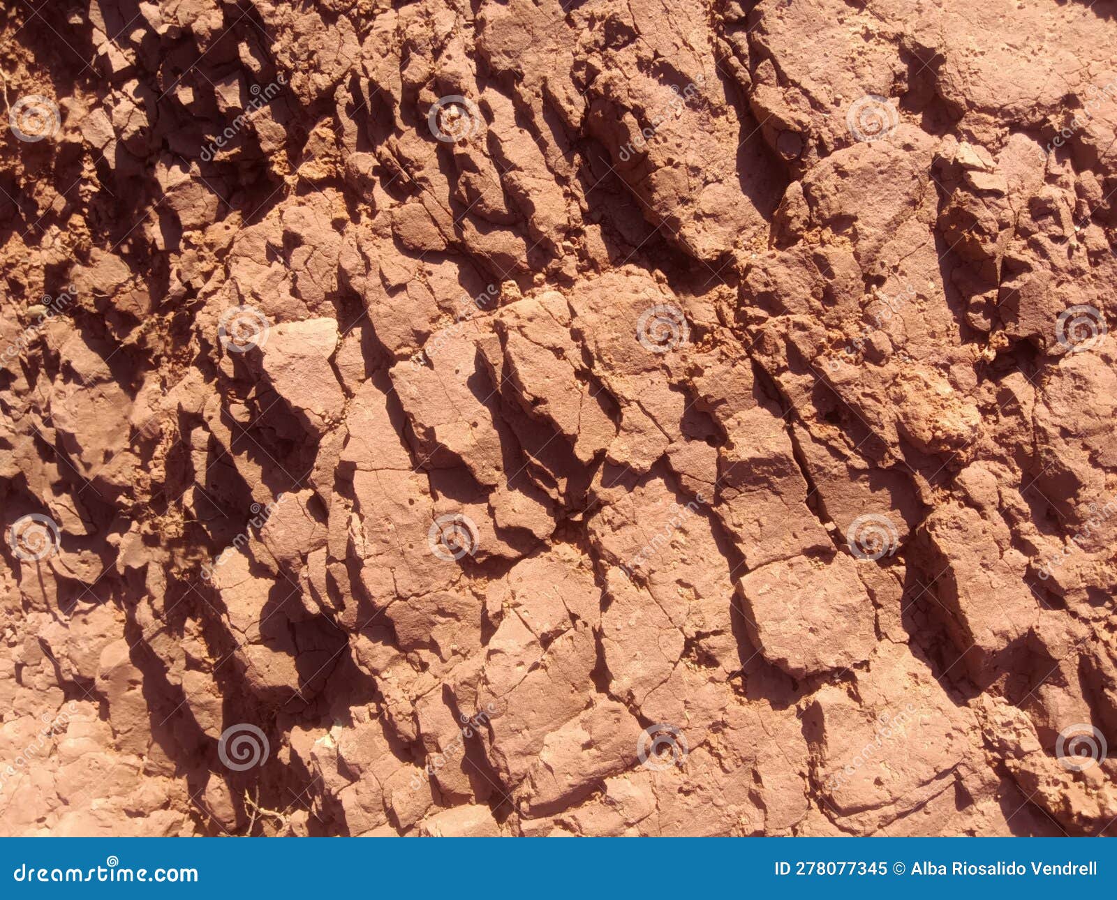 Natural Outdoor Brown Clay Floor Stock Image - Image of floor, clay ...