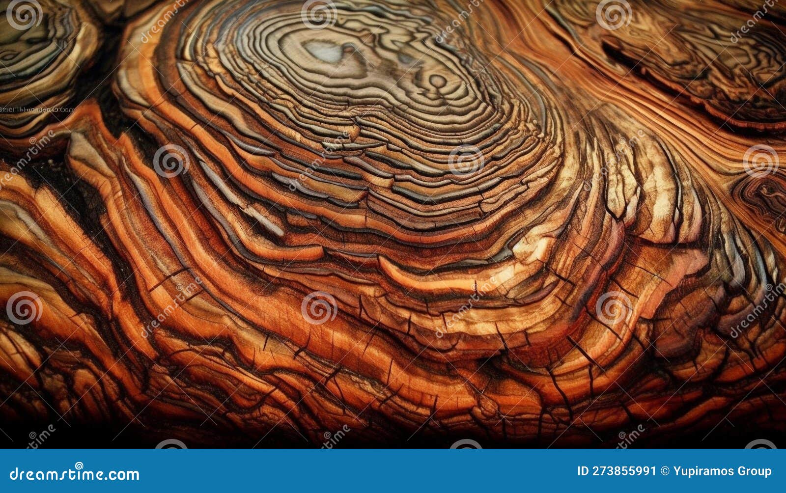 Natural Pattern of Old Timber on Tree Trunk Generated by AI Stock ...