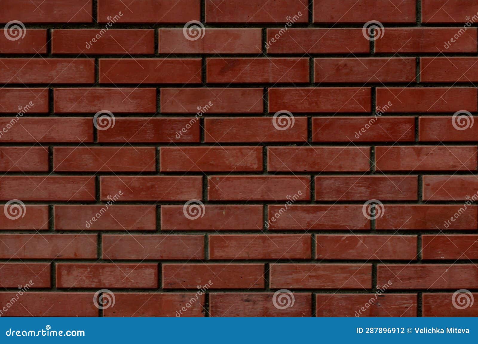 Natural Pattern of Red Brick Wall for Backgrounds and Wallpapers Stock ...