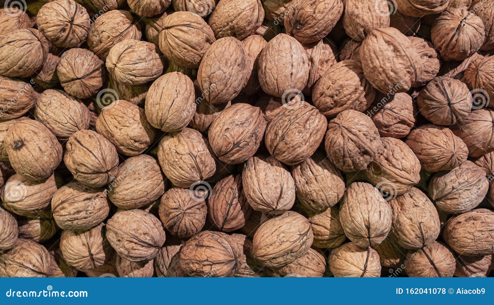 Natural Pattern of a Stack of Ripen Nuts in Shell, Available for Sale ...
