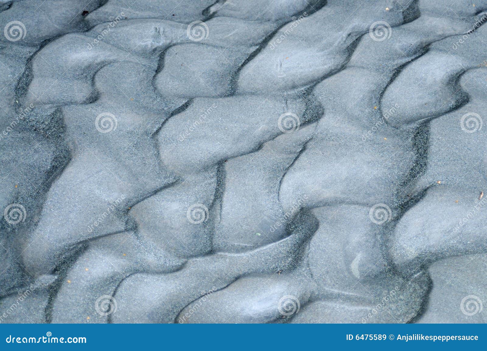 Natural Patterns in the Sand Stock Image - Image of backdrop, rhythm ...