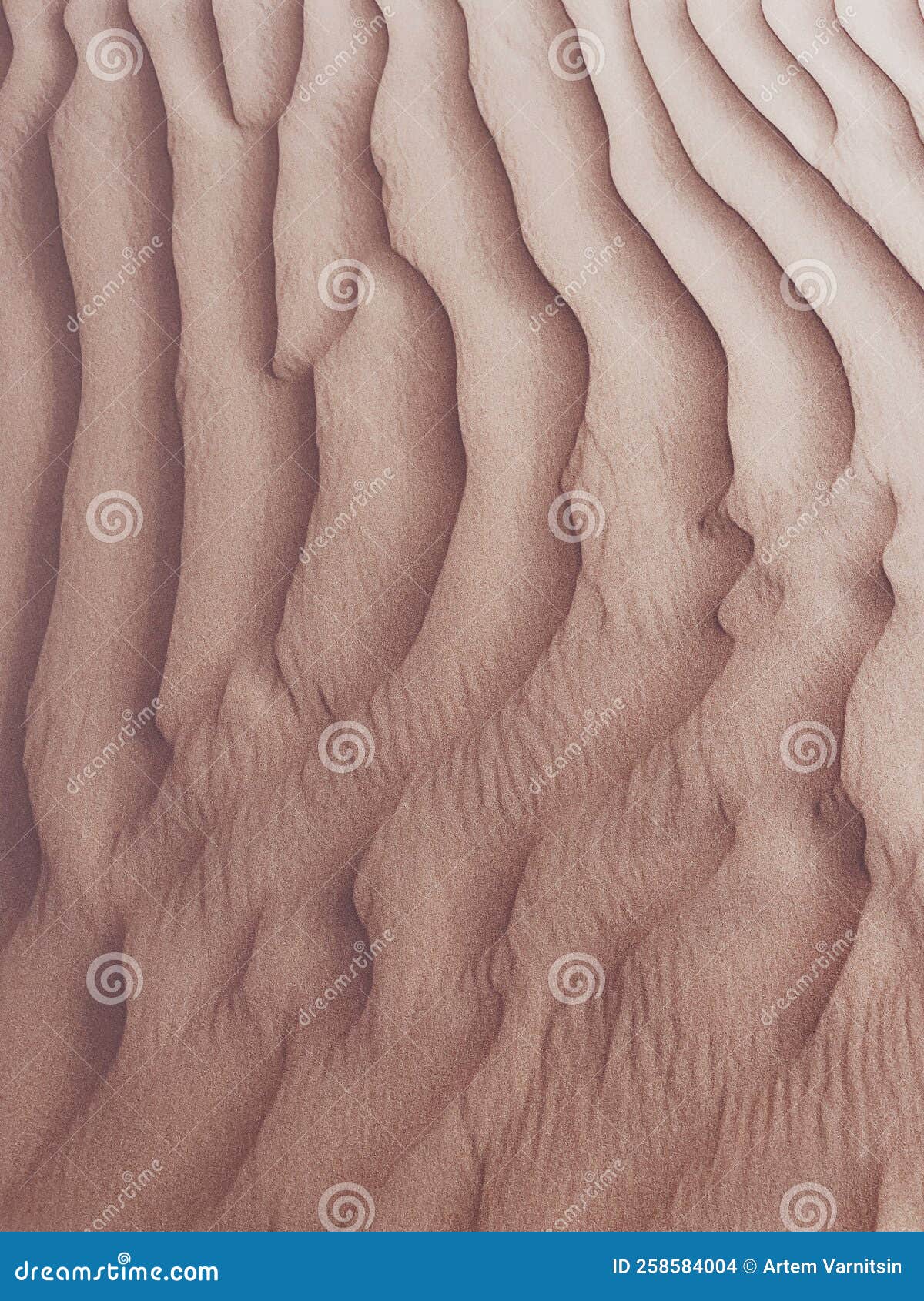 Natural Patterns on a Sand in Desert Stock Photo - Image of desert ...