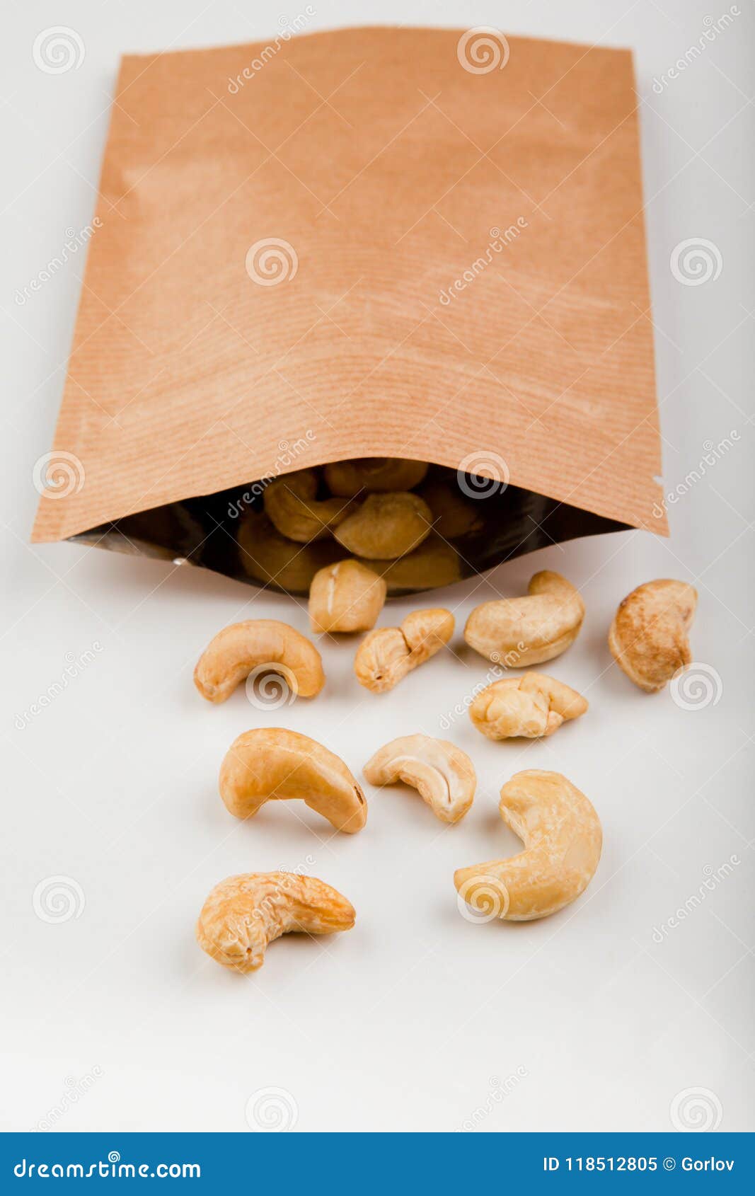 Natural Peanut Paper Packing Studio Stock Image - Image of dried ...