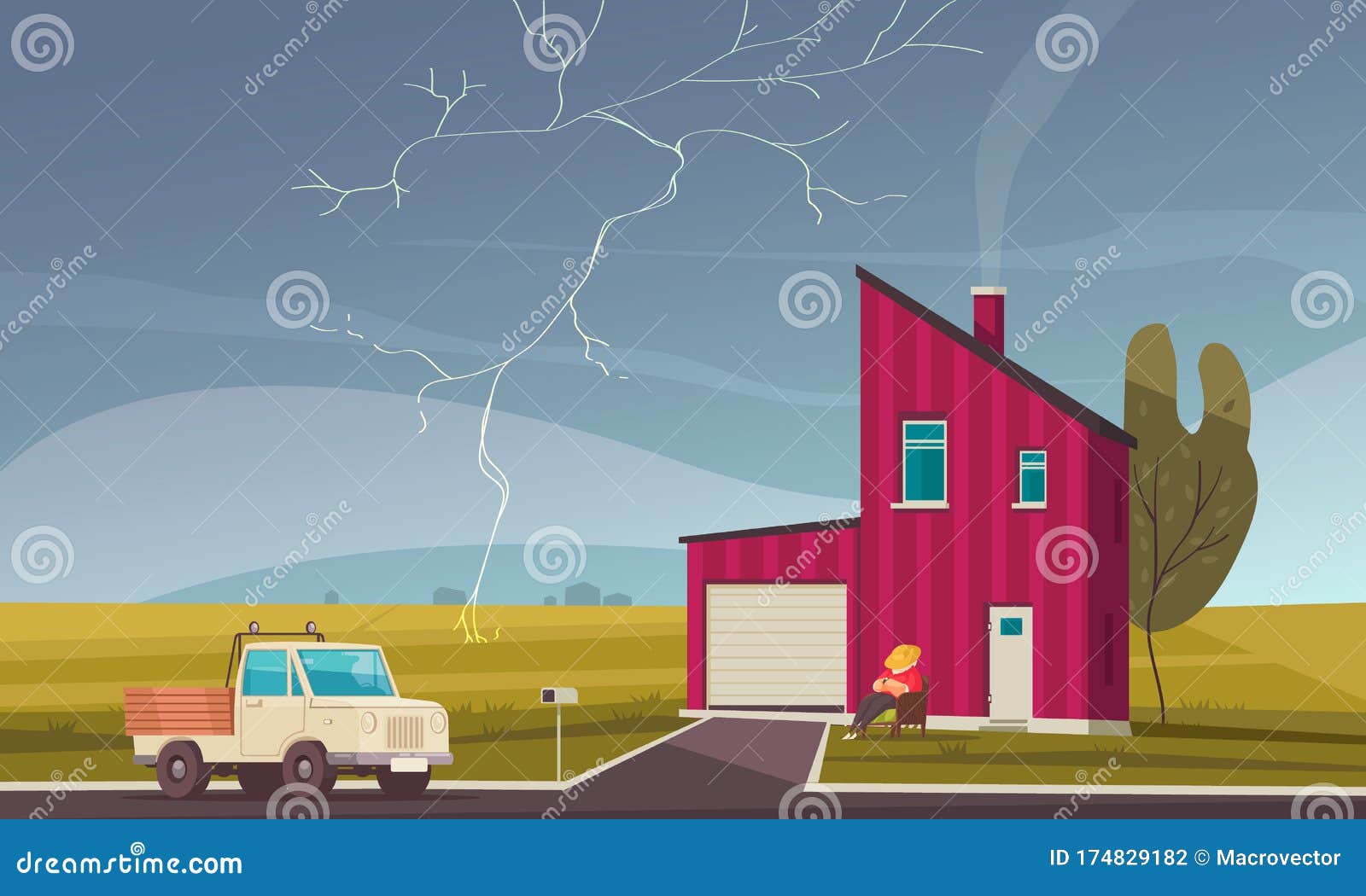 Natural Phenomena Vector Cartoon | CartoonDealer.com #83664718