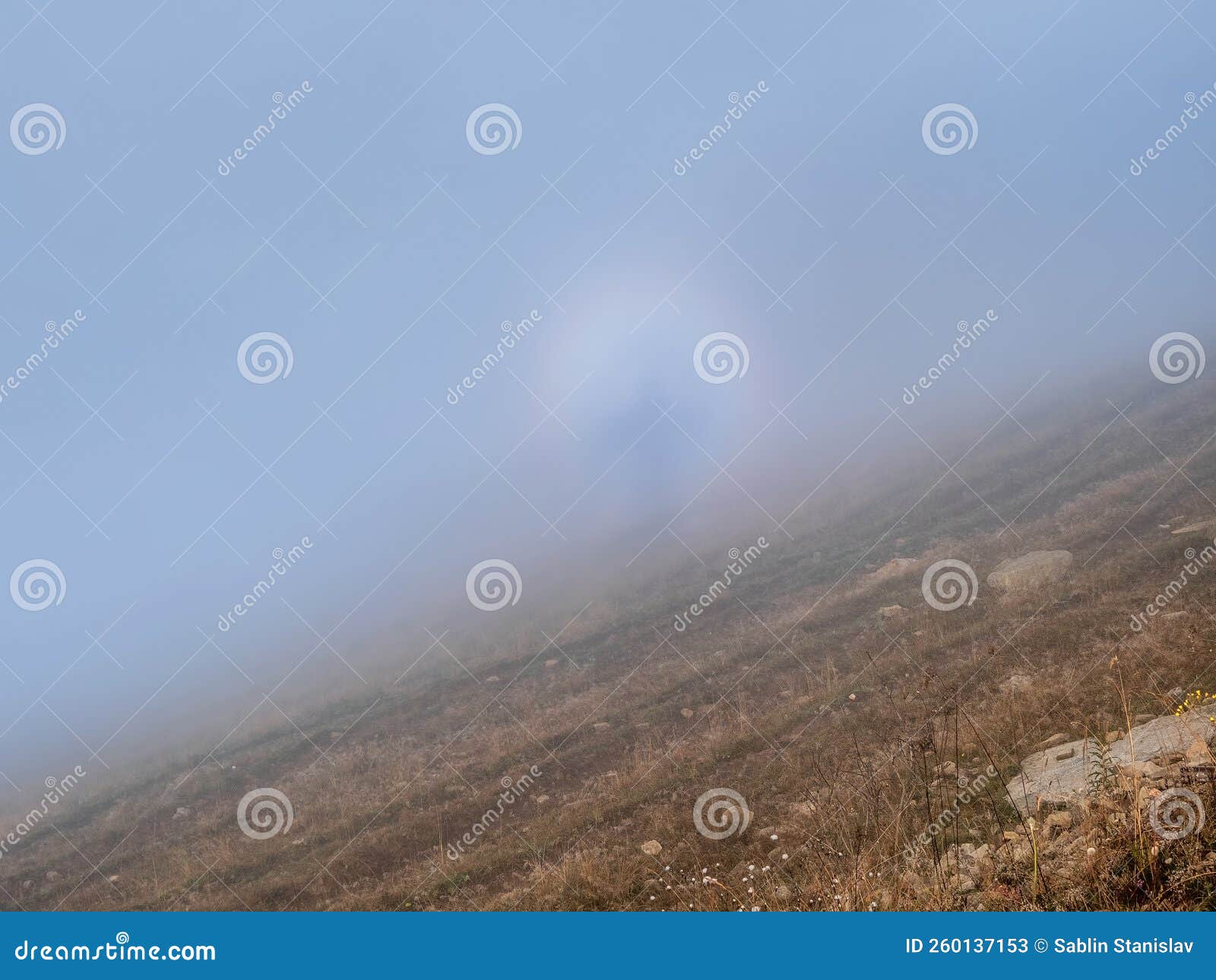 Natural Phenomenon - Brocken Ghost, Also Called the Mountain Ghost, is ...