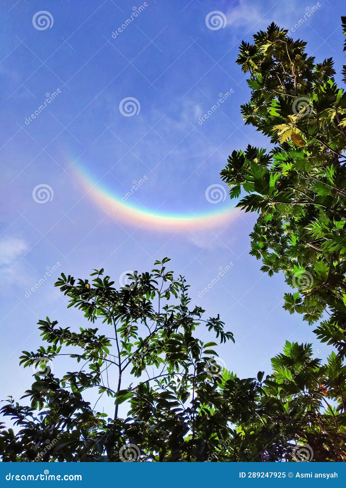 A Natural Phenomenon Called the Solar Halo Stock Image - Image of ...