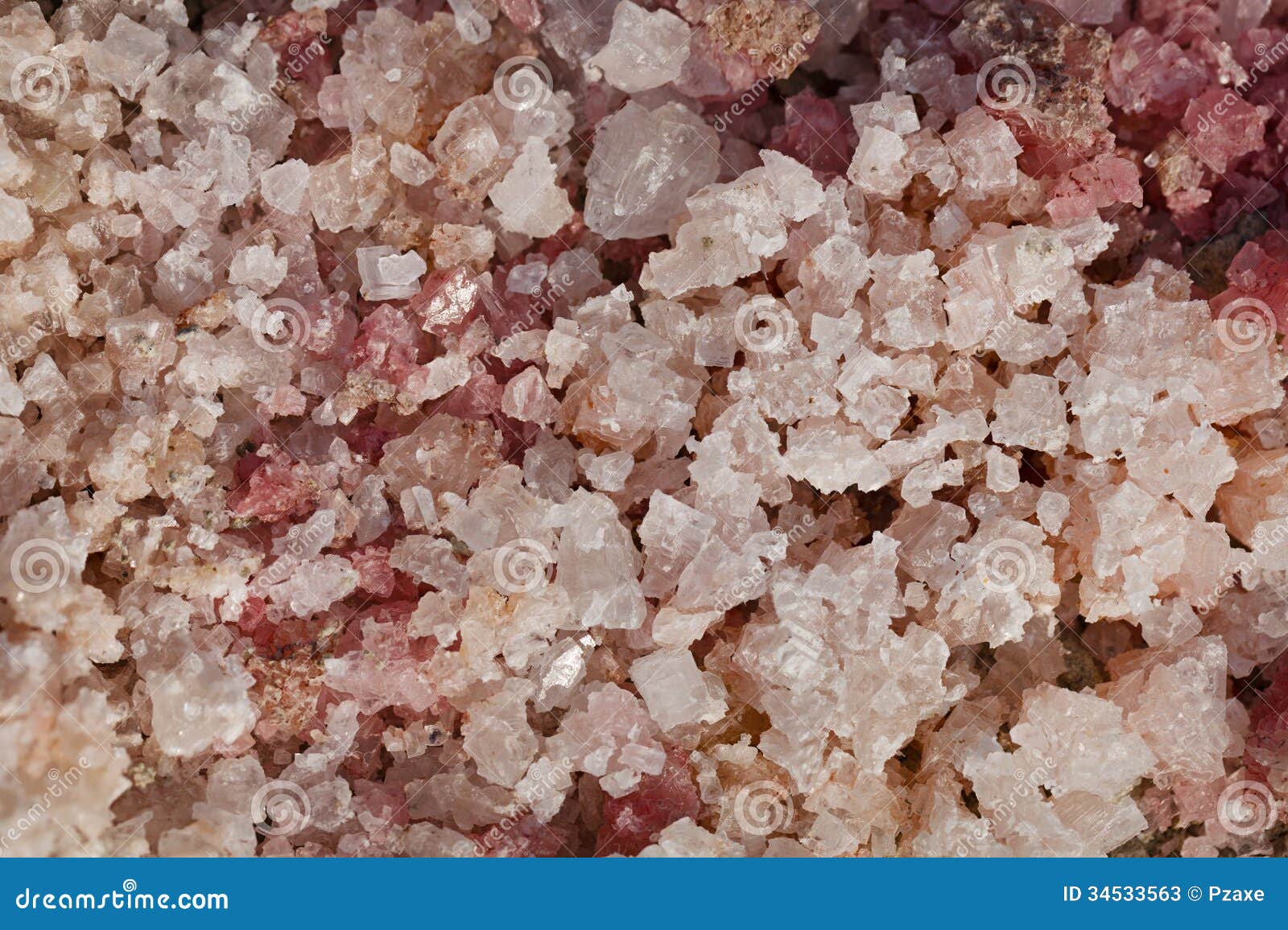 Natural pink coarse salt stock image. Image of salt, rock - 34533563