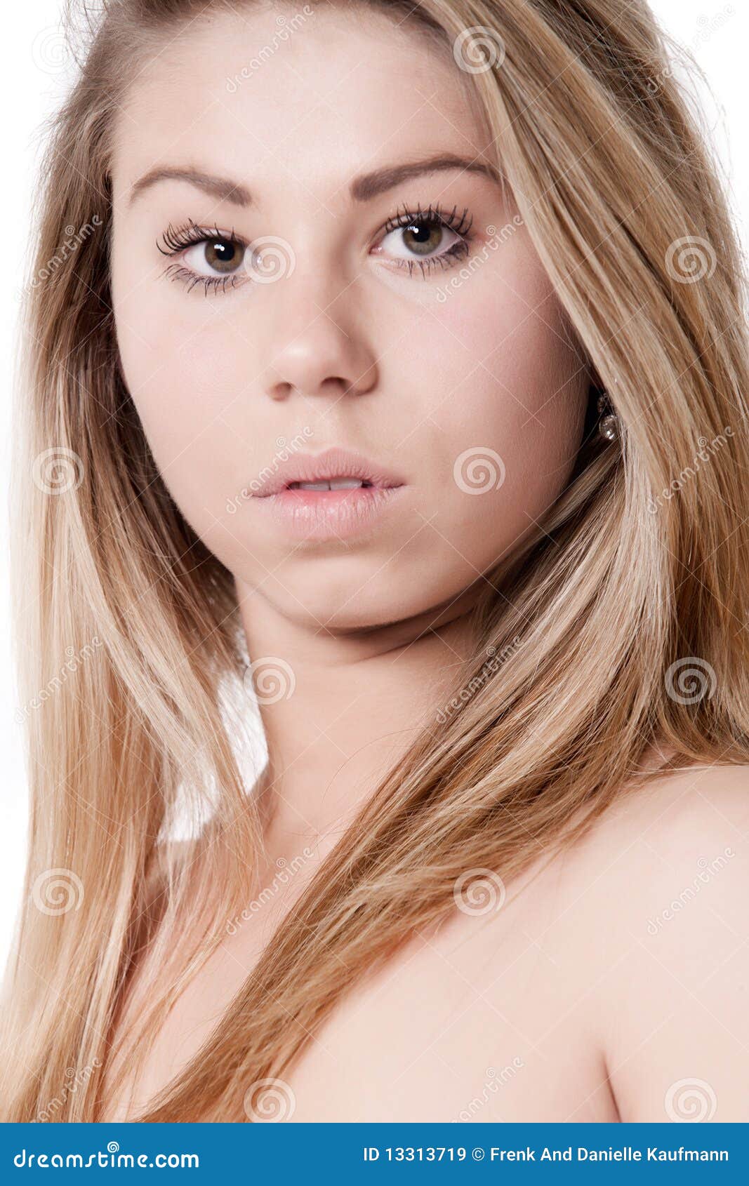 Natural portrait stock image. Image of female, head, woman - 13313719