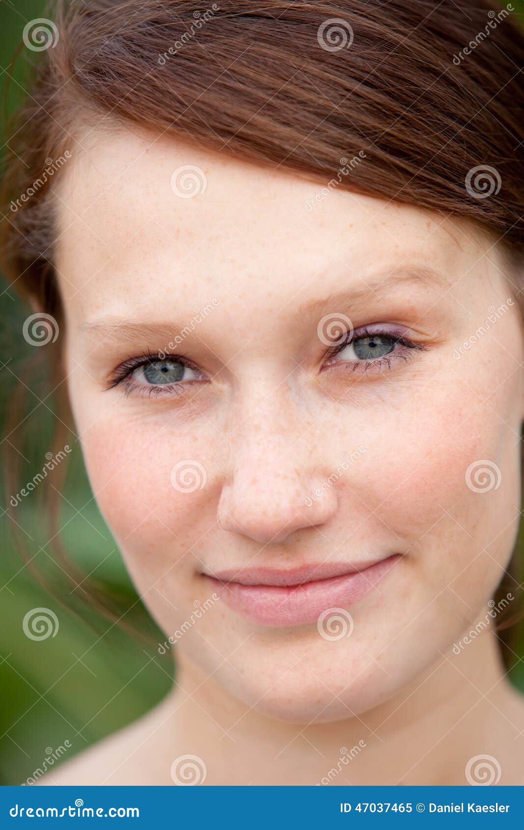 Natural portrait of a girl stock image. Image of adult - 47037465