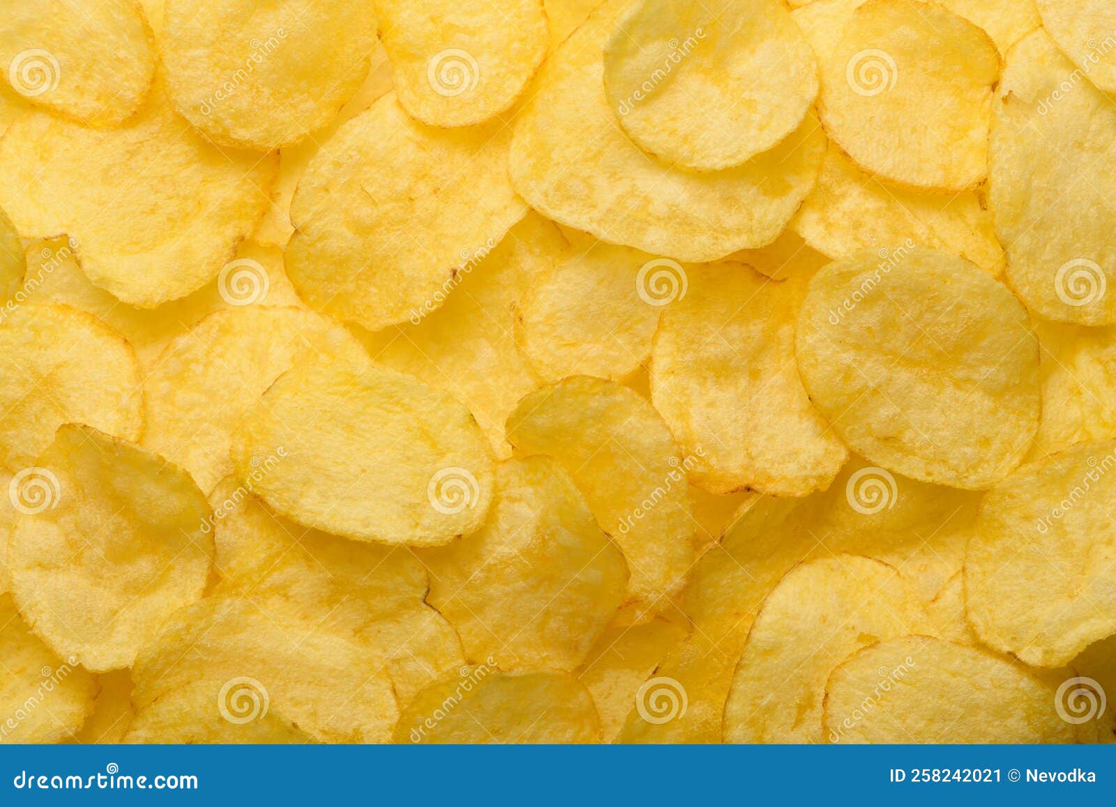 Natural Potato Chips Texture Top View Pattern Stock Image - Image of ...