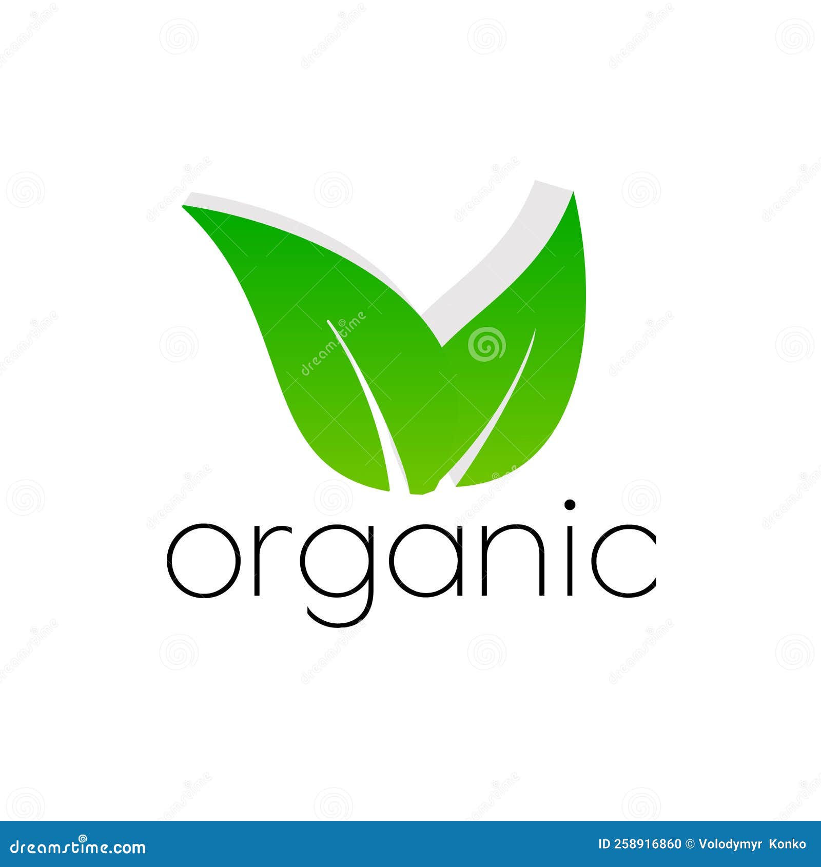 Natural Product Logo or Label. Element for Design Menu Restaurant or ...