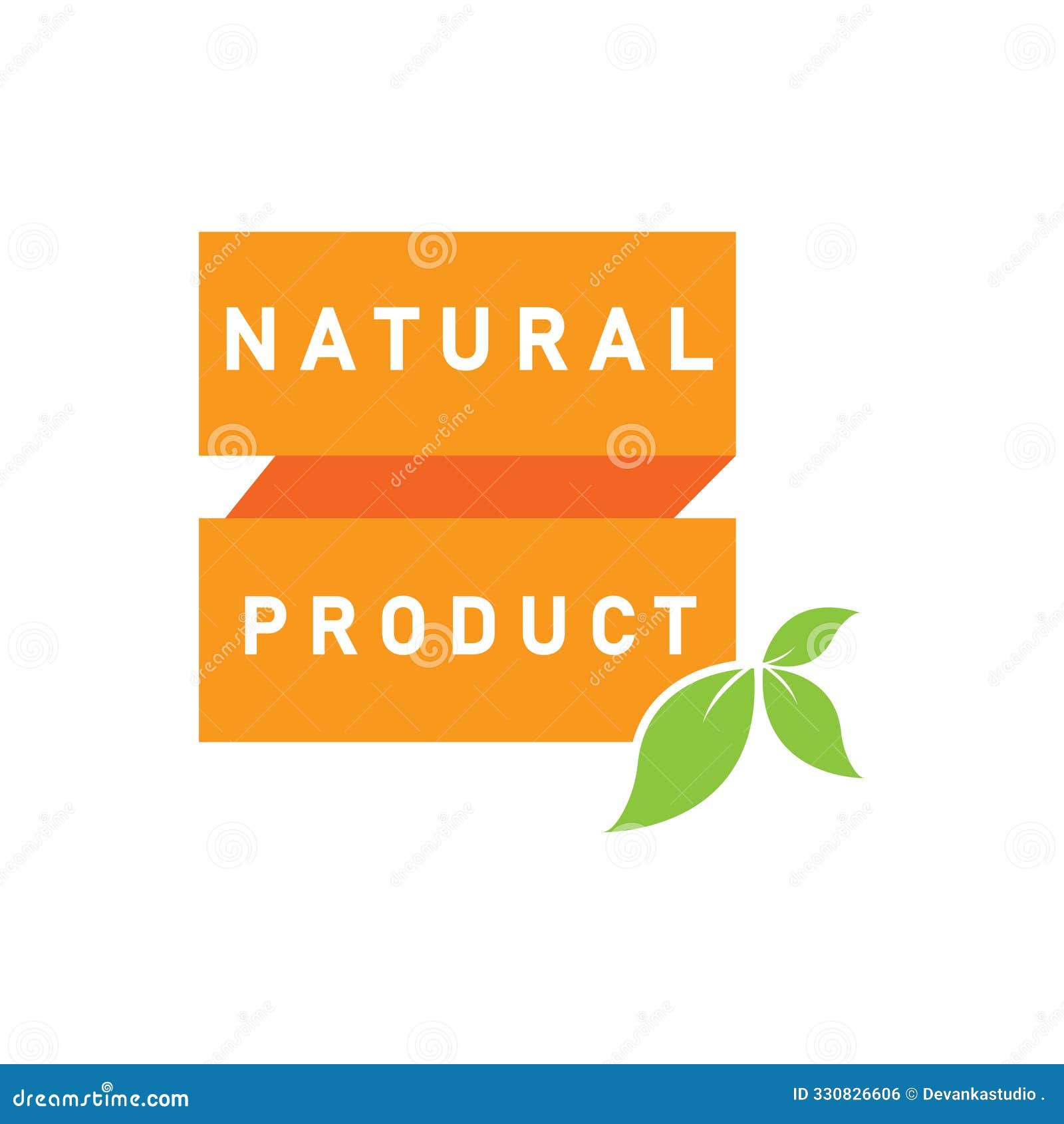 Natural Product Logo and Symbol Stock Illustration - Illustration of ...
