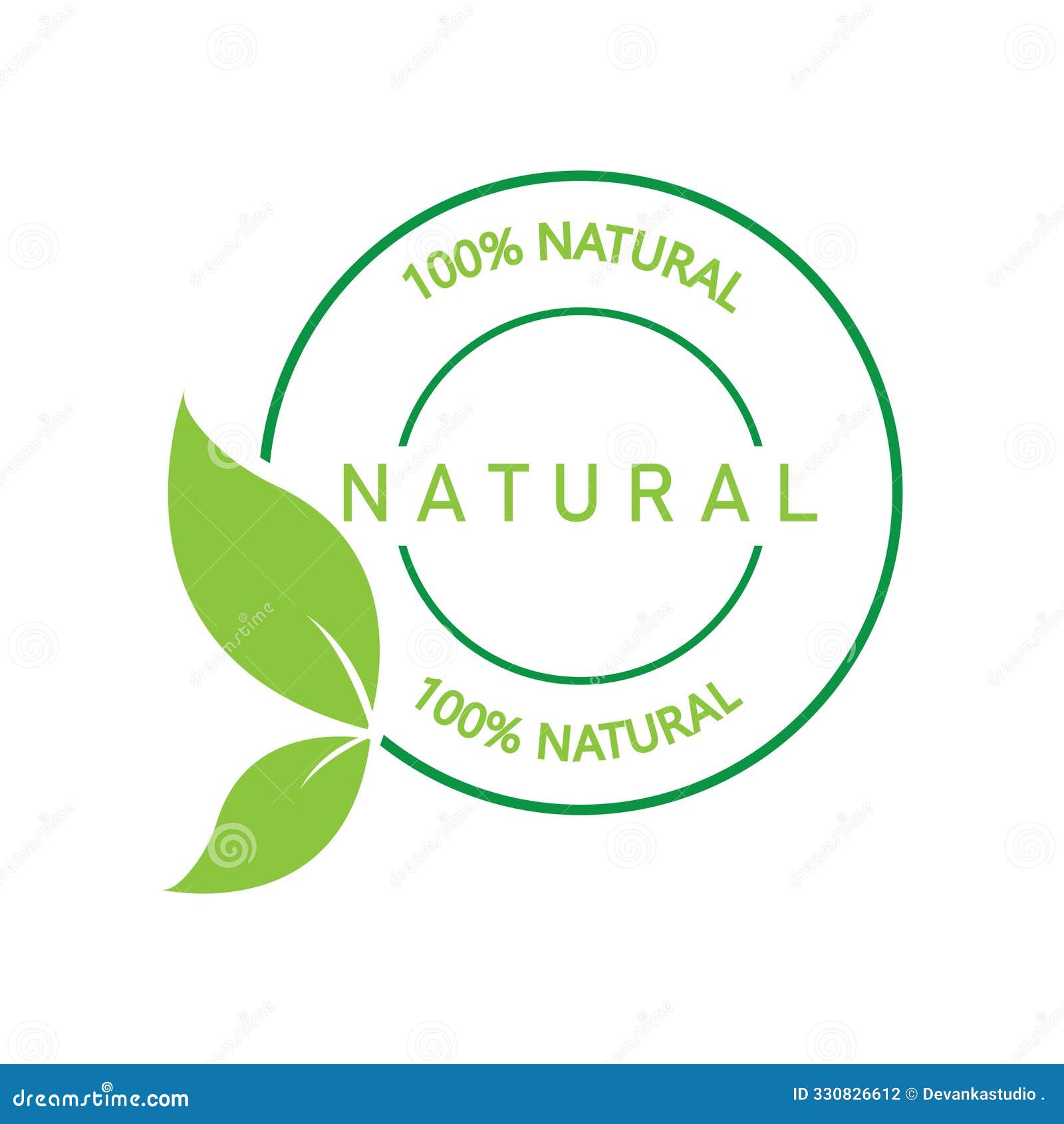 Natural Product Logo and Symbol Stock Illustration - Illustration of ...