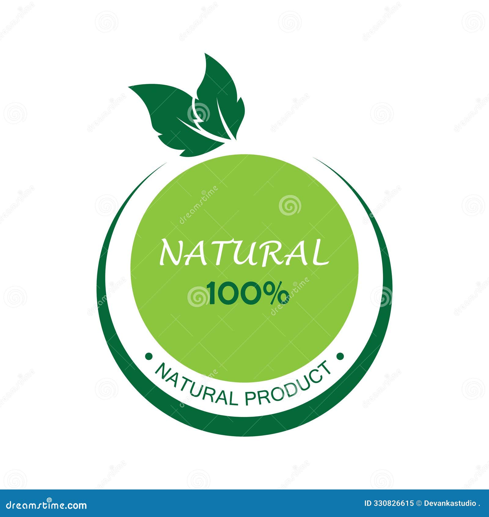 Natural Product Logo and Symbol Stock Illustration - Illustration of ...