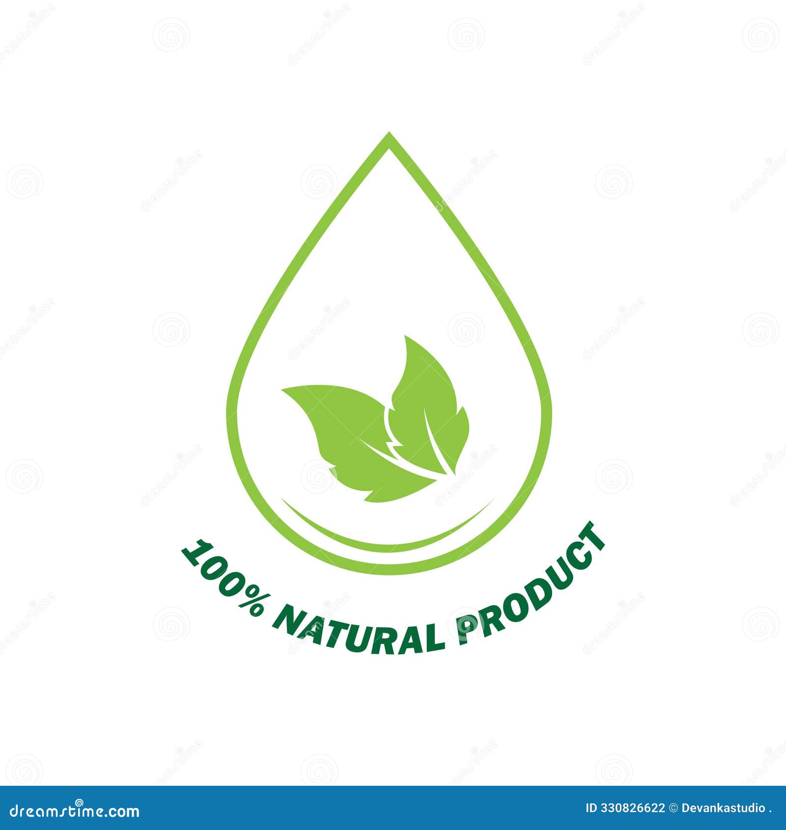 Natural Product Logo and Symbol Stock Illustration - Illustration of ...