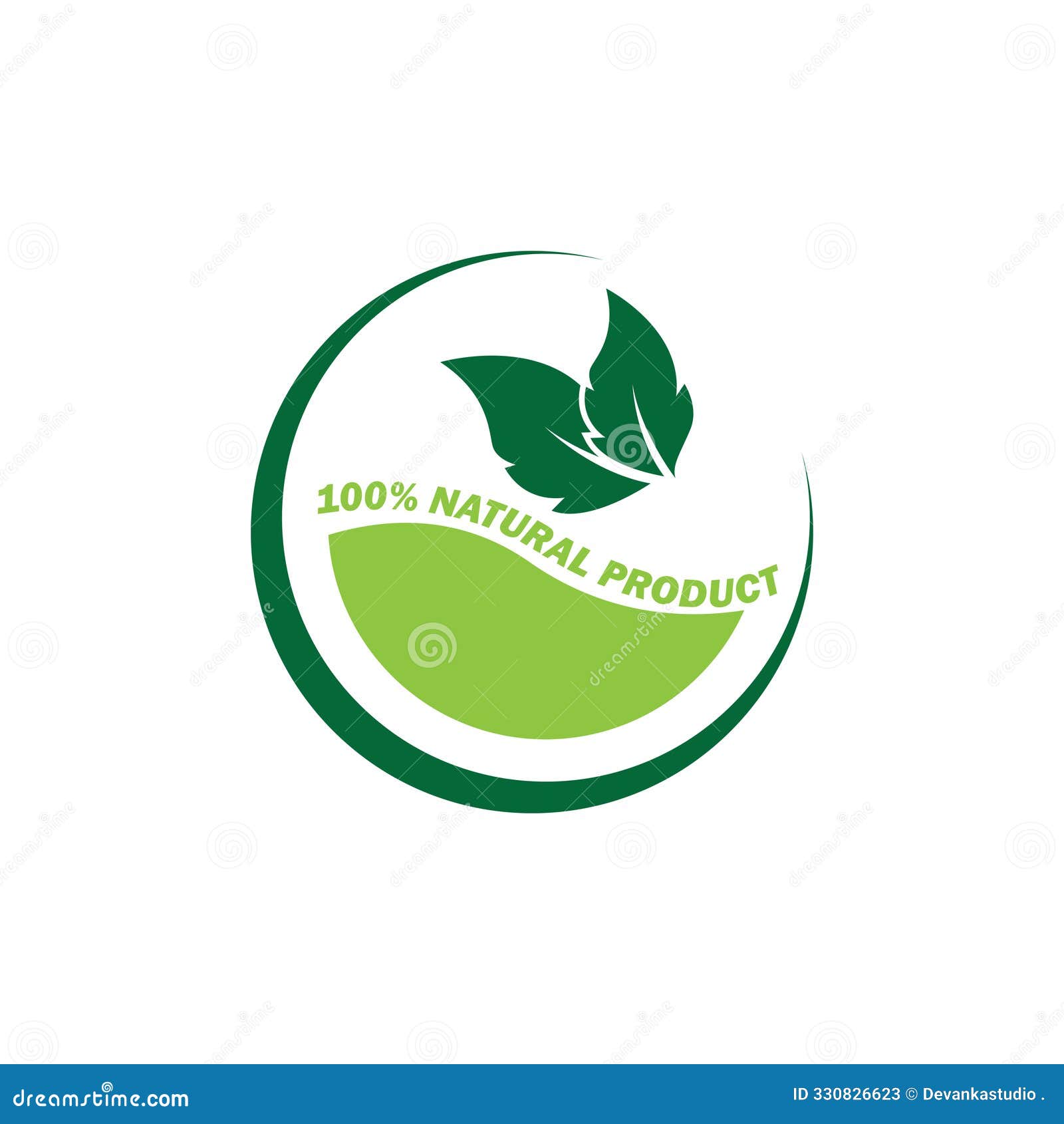 Natural Product Logo and Symbol Stock Illustration - Illustration of ...