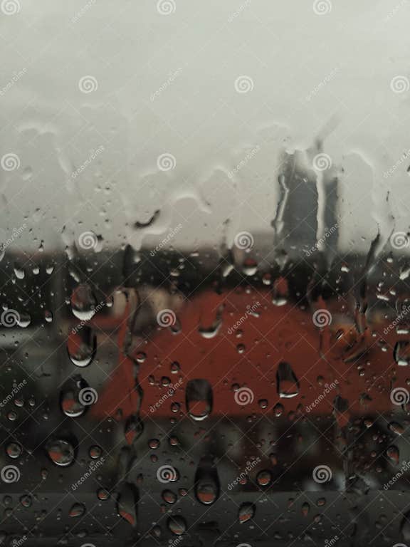 Natural rain and objects stock image. Image of natural - 208856817