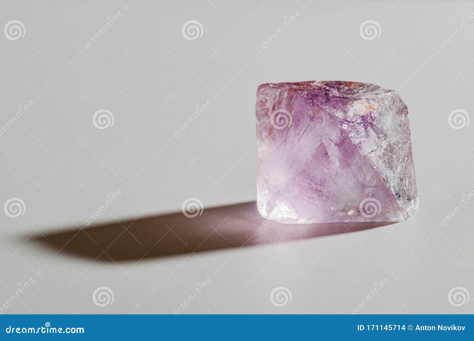 Natural Raw Crystal of Fluoride Stock Photo - Image of rock, precious ...
