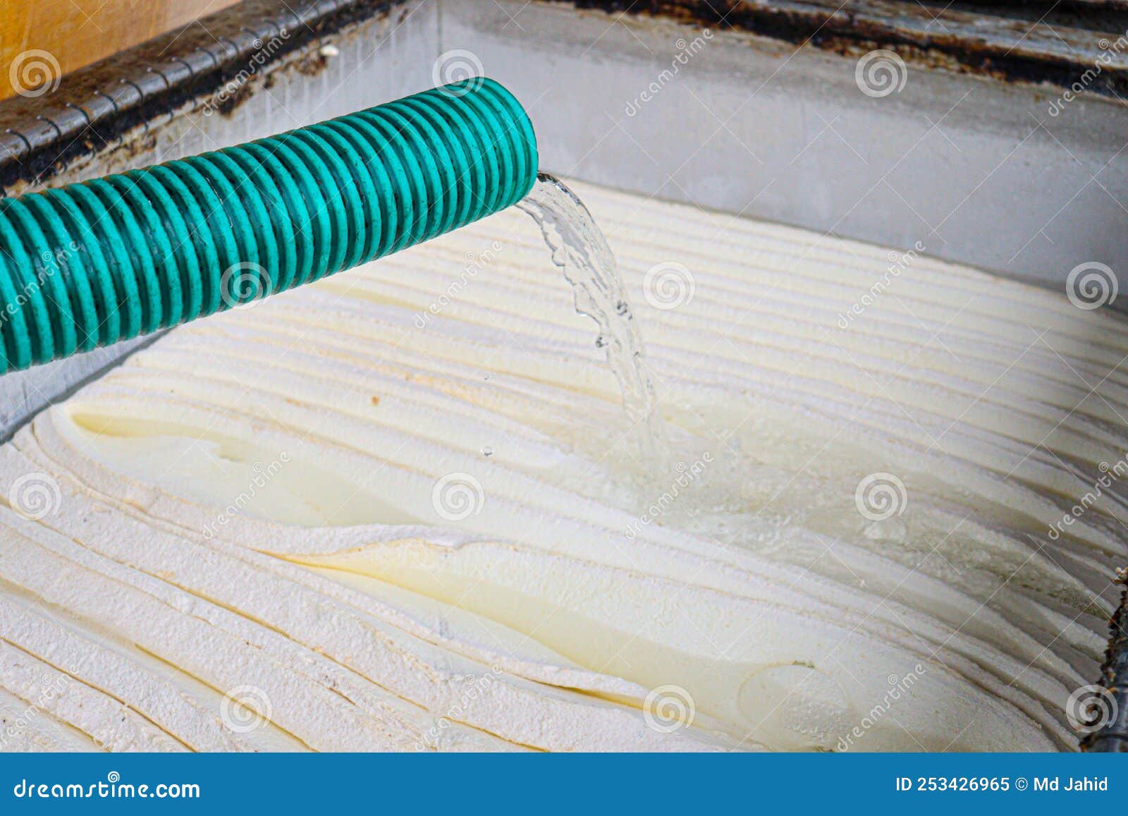 Natural Raw Rubber Sheets on Factory Stock Image - Image of supply ...