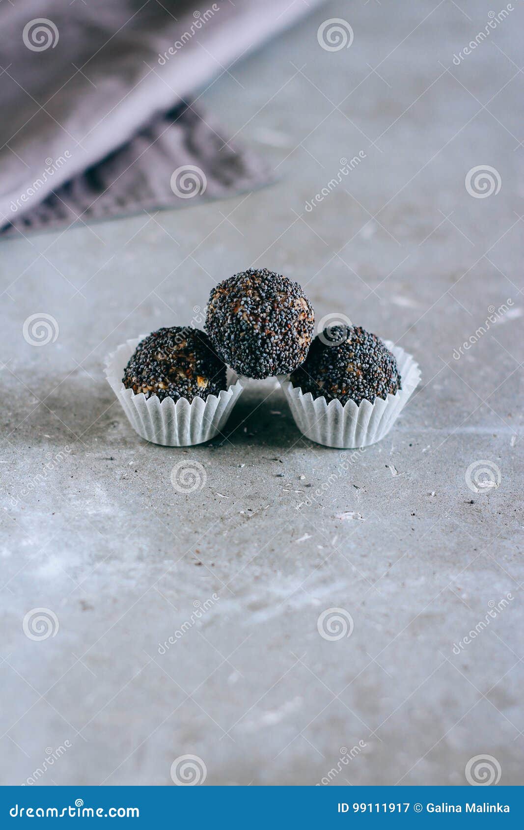 Natural Raw Sweets from Dates and Pine Nuts Stock Image - Image of ...