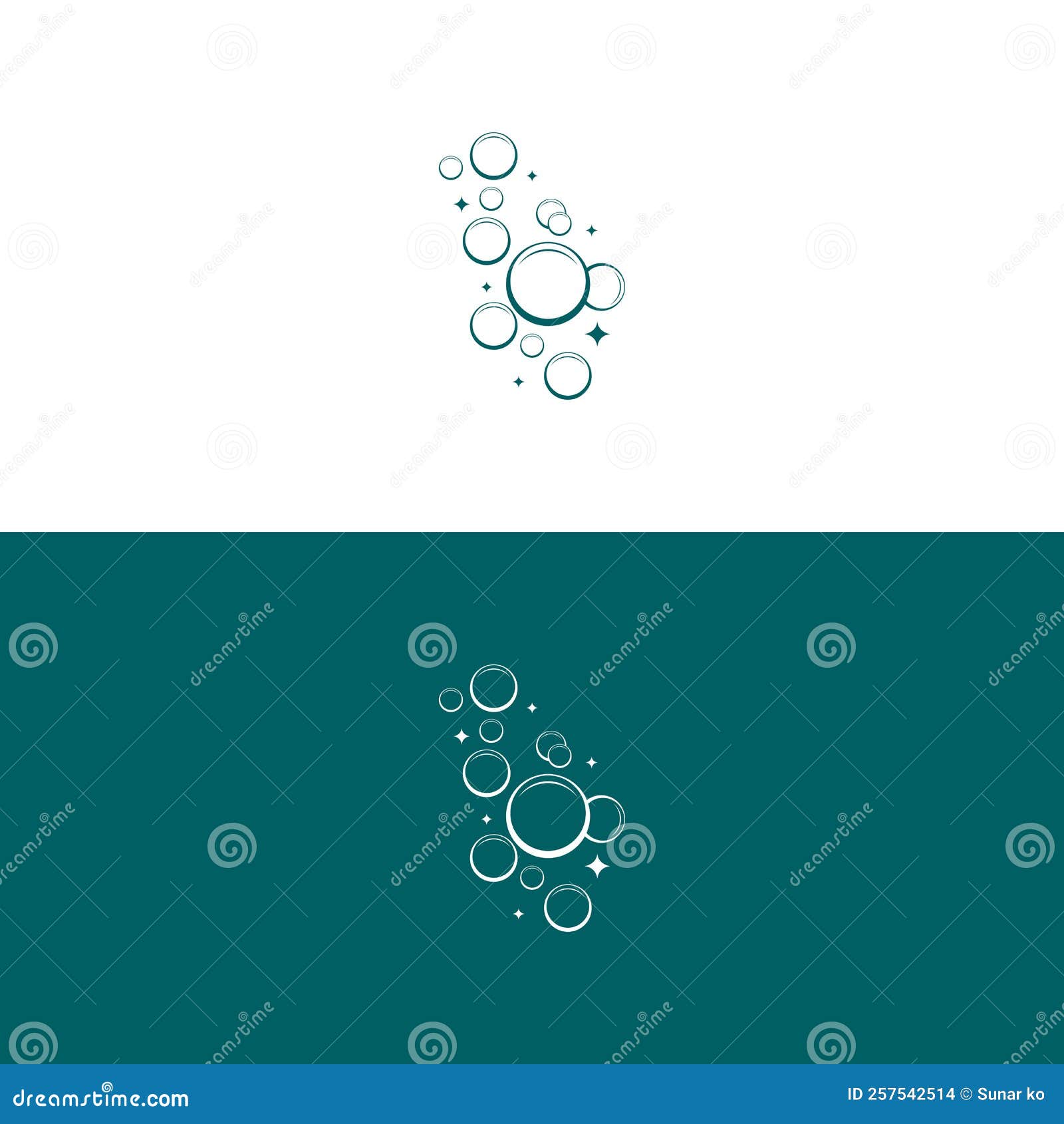 Natural Realistic Bubble Illustration Vector Design Stock Illustration ...