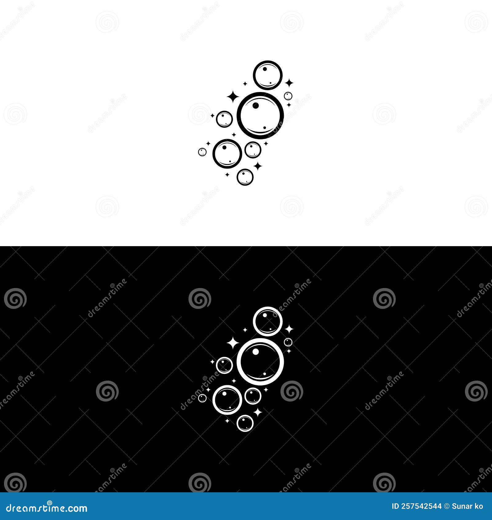 Natural Realistic Bubble Illustration Vector Design Stock Illustration ...
