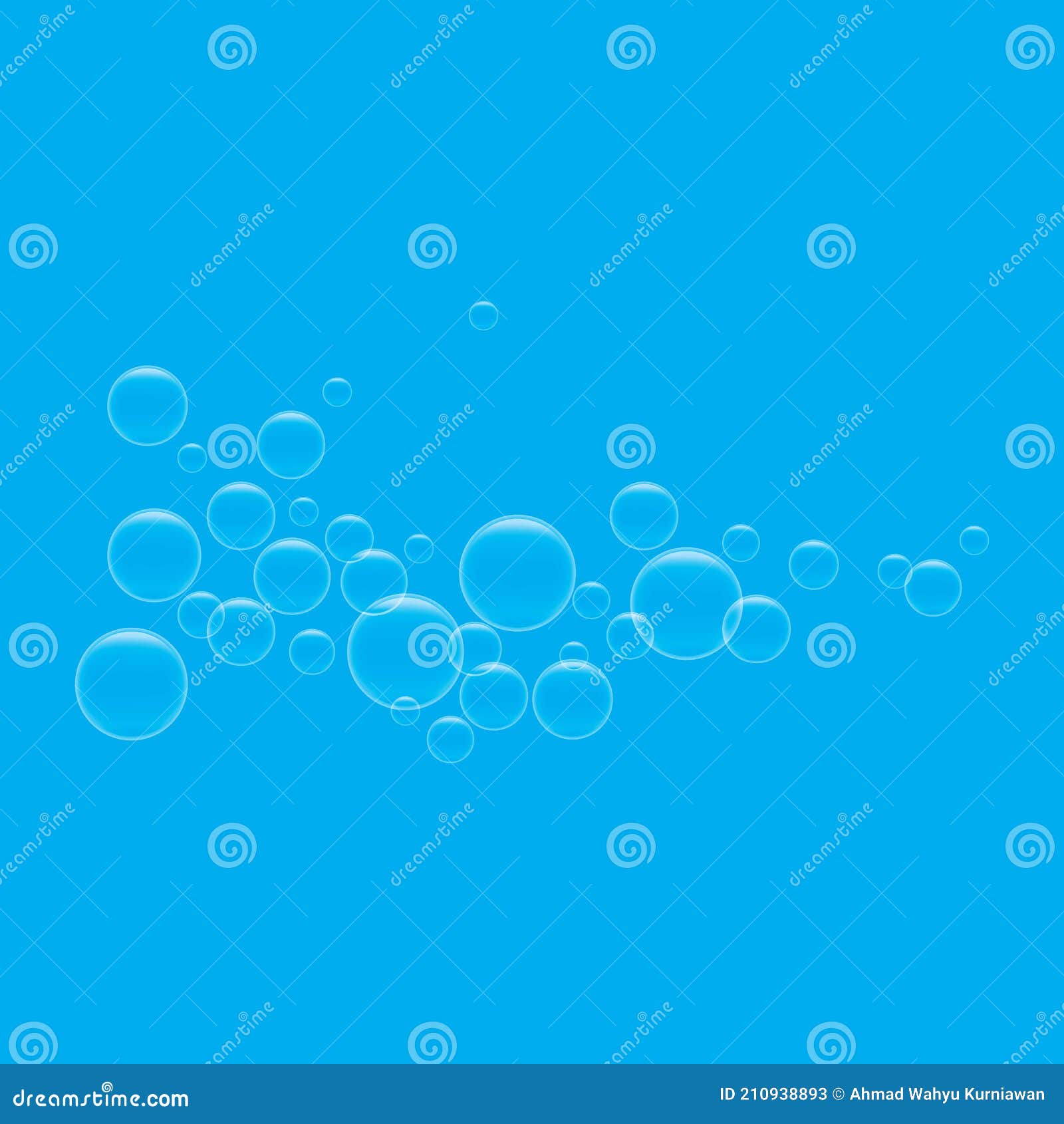 Realistic bubble stock vector. Illustration of fizzing - 210938893