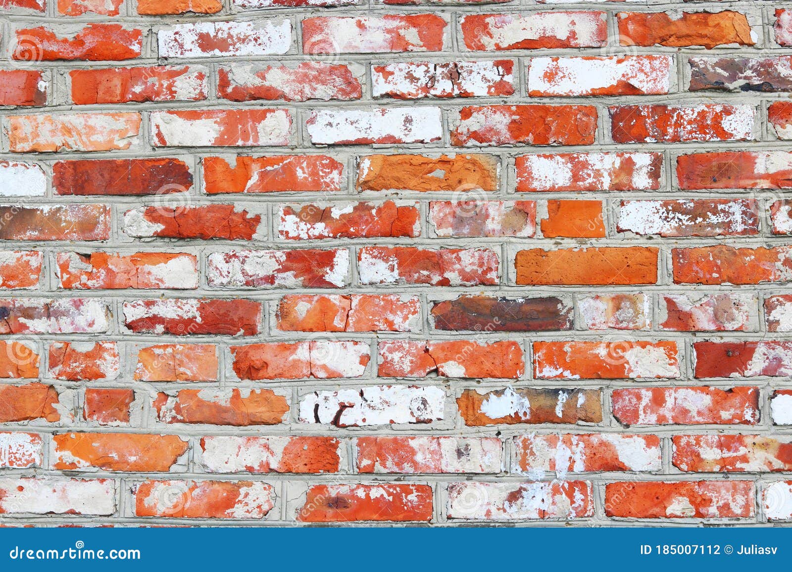 Natural Red Brick Background with Different Texture Stock Photo - Image ...