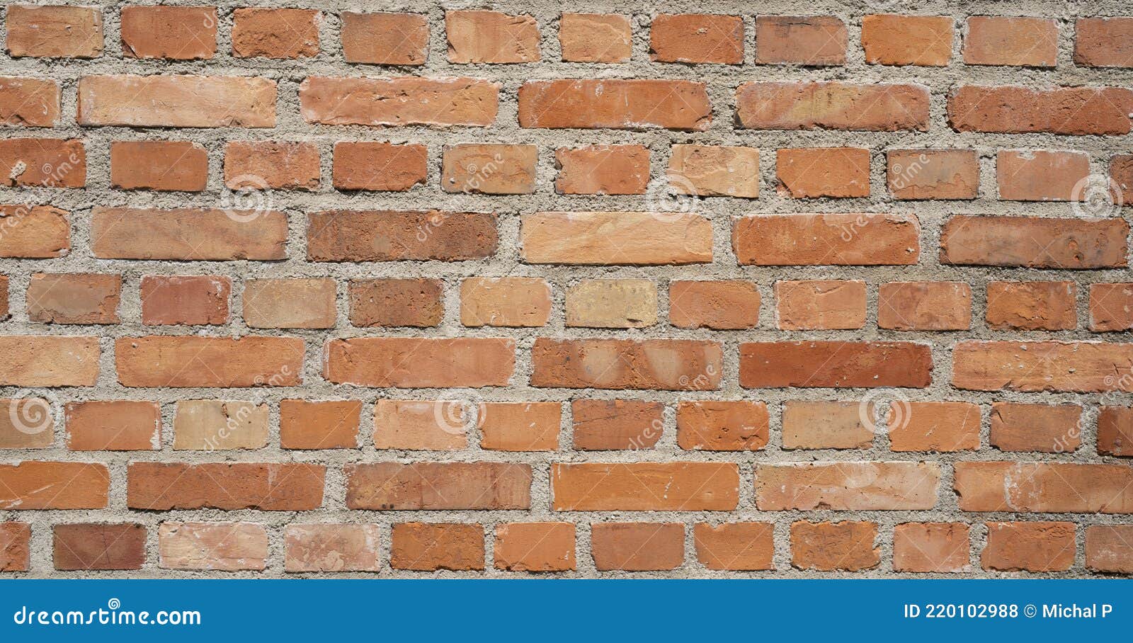 Natural Red Bricks of Different Sizes and Shades for Background Stock ...