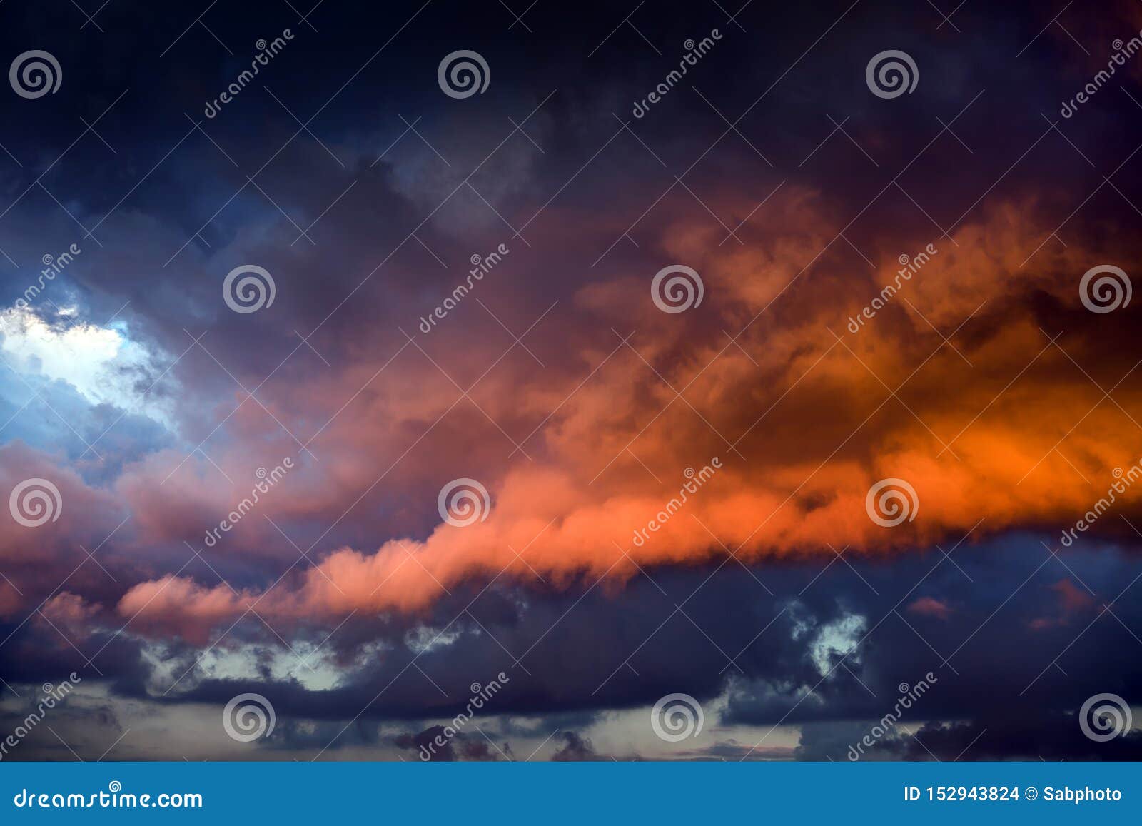 Red Dramatic Clouds Background Stock Photo - Image of fiery ...